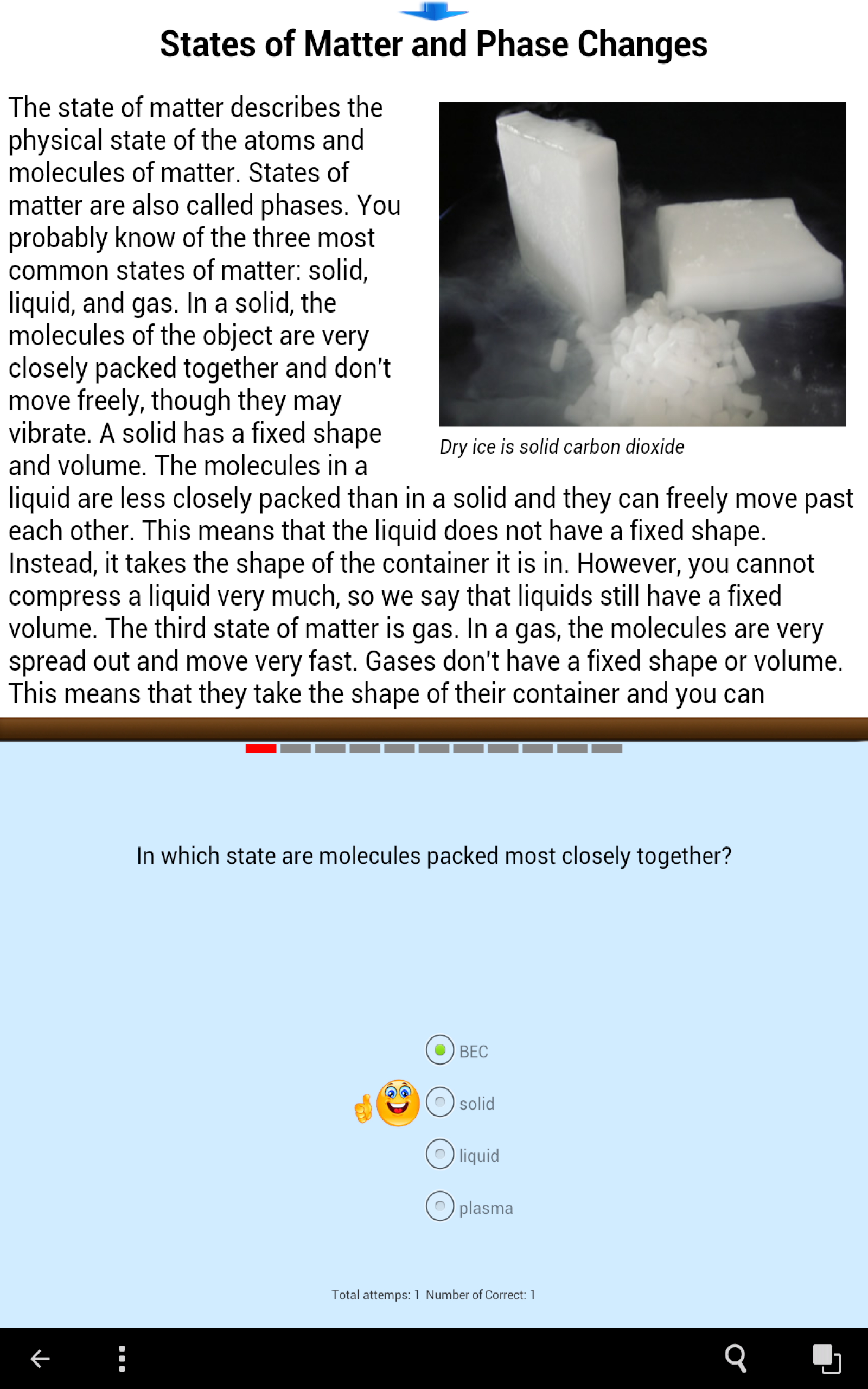 5th Grade Science Reading Comprehension - App on Amazon Appstore