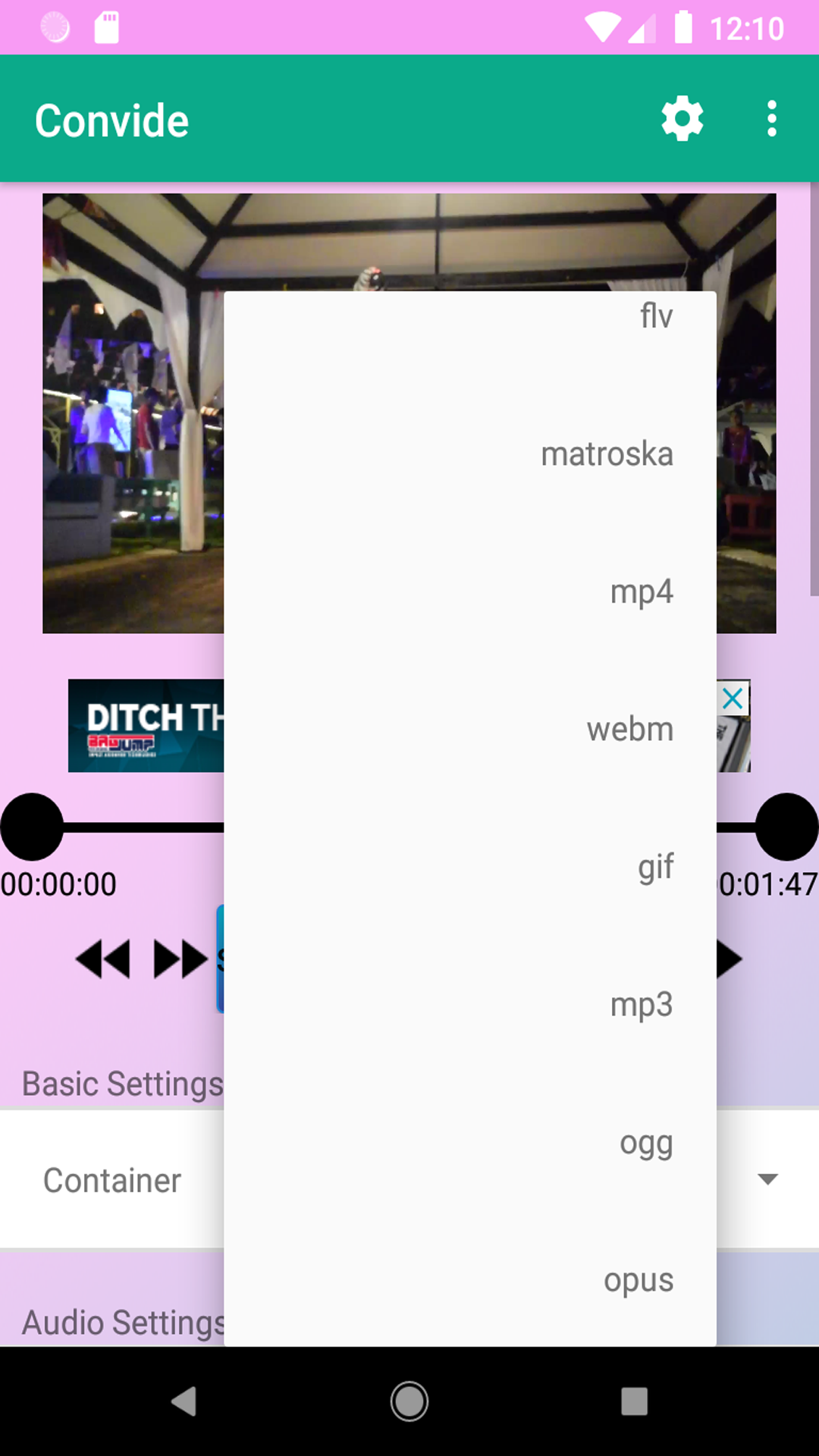 Convide 🏅 - Convert Video to mp3 or any Media - App on Amazon Appstore