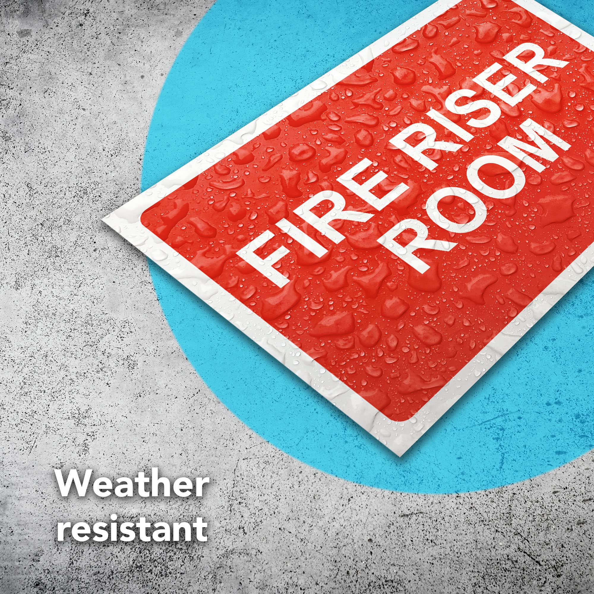 Snapklik.com : Fire Riser Room Sticker, 7x10 Vinyl Fire Extinguisher ...