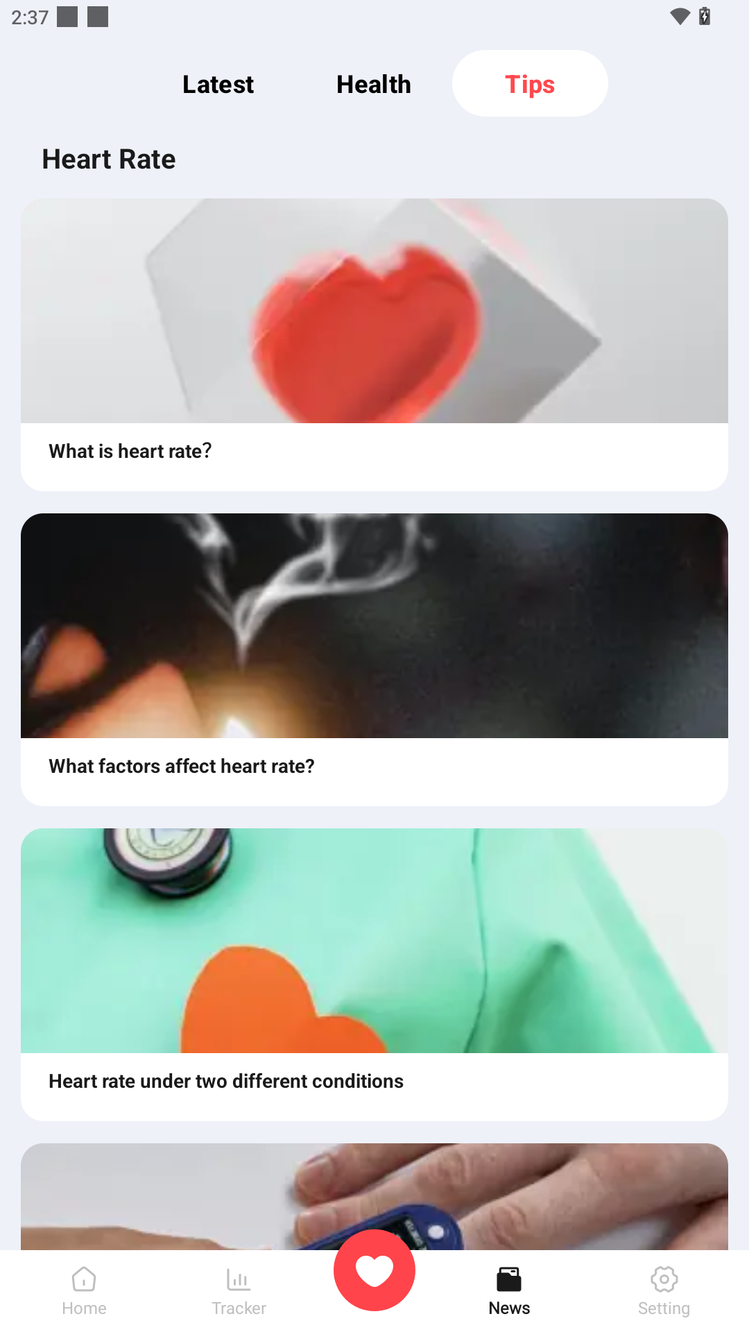 Heart Rate & Blood Pressure Health Monitor - Accurate Heartbeat Tracker ...