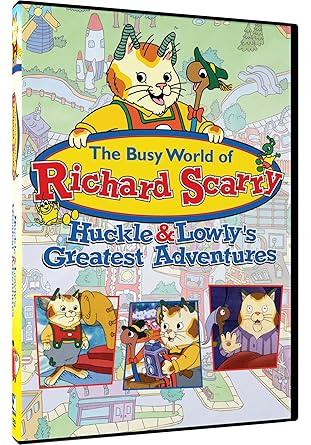 Amazon.com: The Busy World of Richard Scarry: Huckle & Lowly's Greatest ...