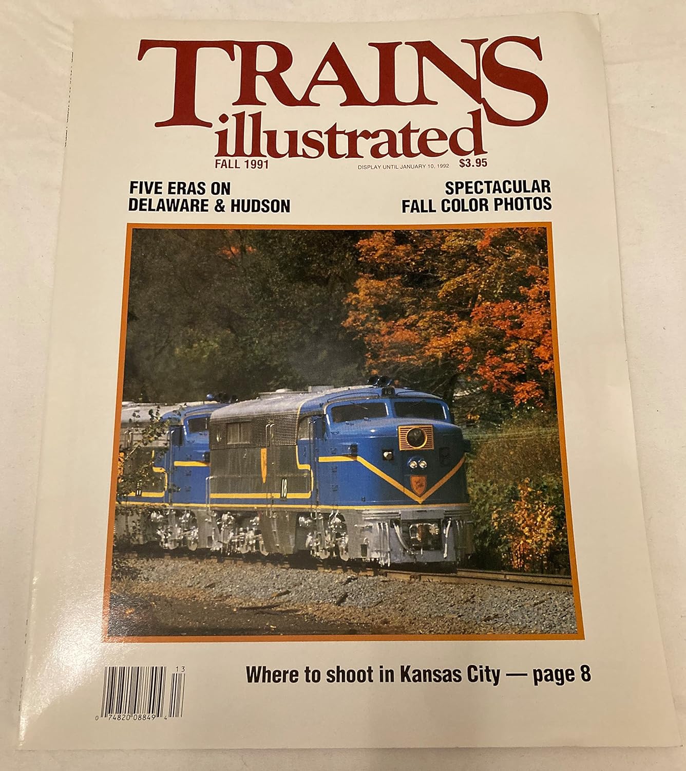 TRAINS ILLUSTRATED magazine Fall 1991 (Locomotives, Railroad, Railway ...