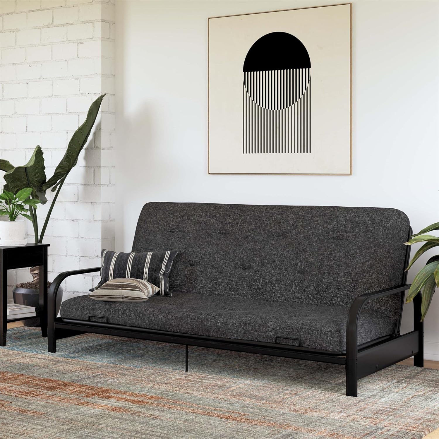 Amazon.com: DHP Trule 6-Inch Spring Coil Futon Mattress, Polyester ...