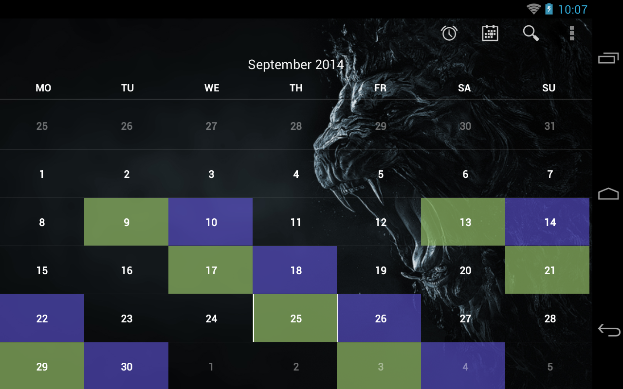 Shift Work Schedule - Application sur Amazon Appstore