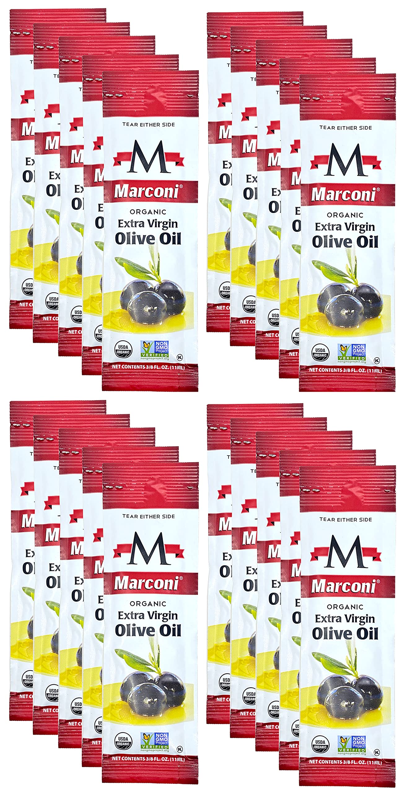 Buy crait Extra Virgin Olive Oil Packets 20 Pack – On the Go Salad ...
