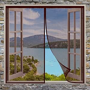 Amazon.co.jp: Entrance Screen Door, 31.5 x 23.6 inches (80 x 60 cm ...