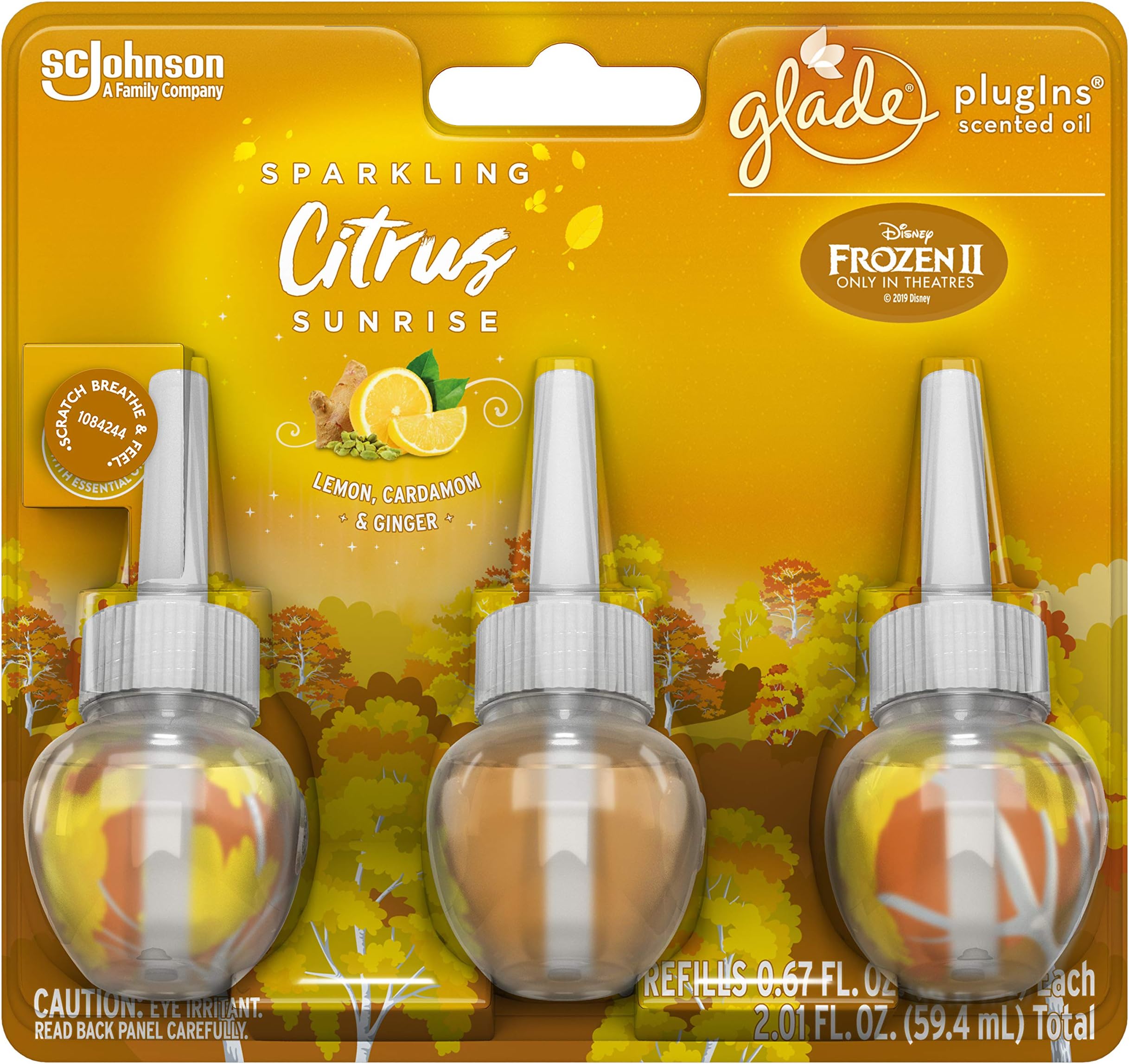 Amazon.com: Glade PlugIns Scented Oil Air Freshener Refill - Sparkling ...