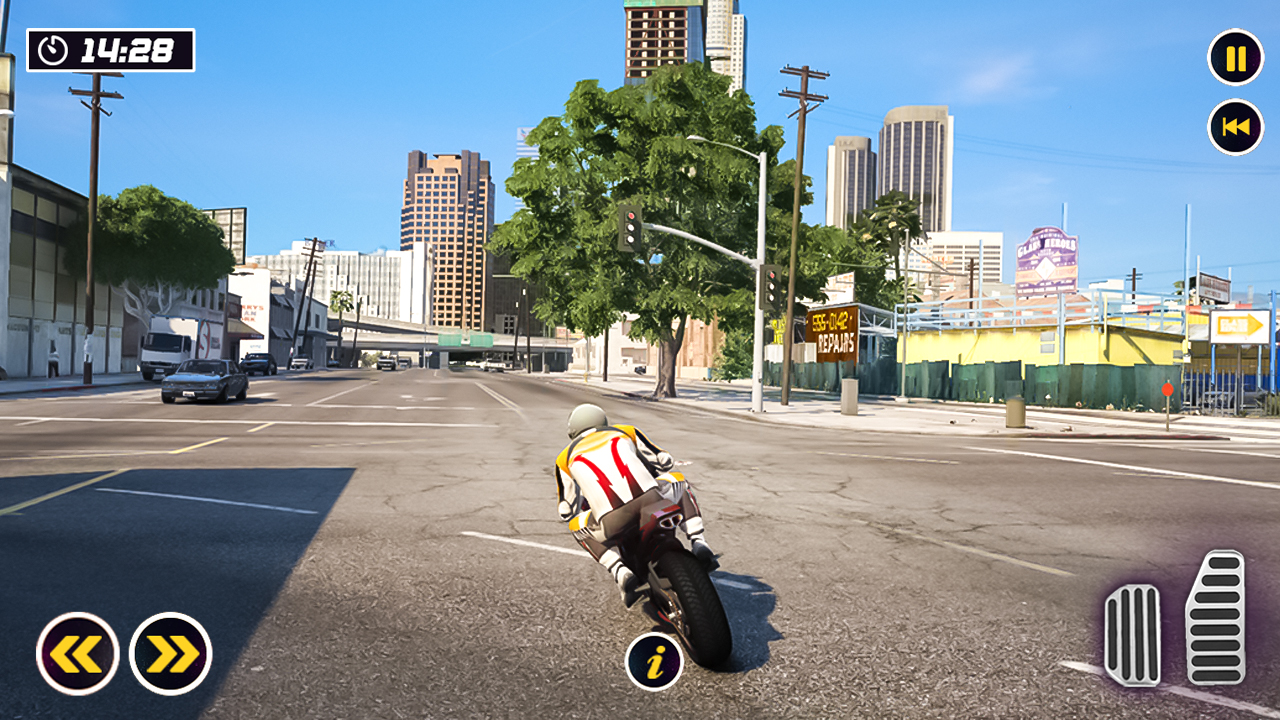 Real Open World Bike Racing Games: Grand Track Auto Bike Driving City ...