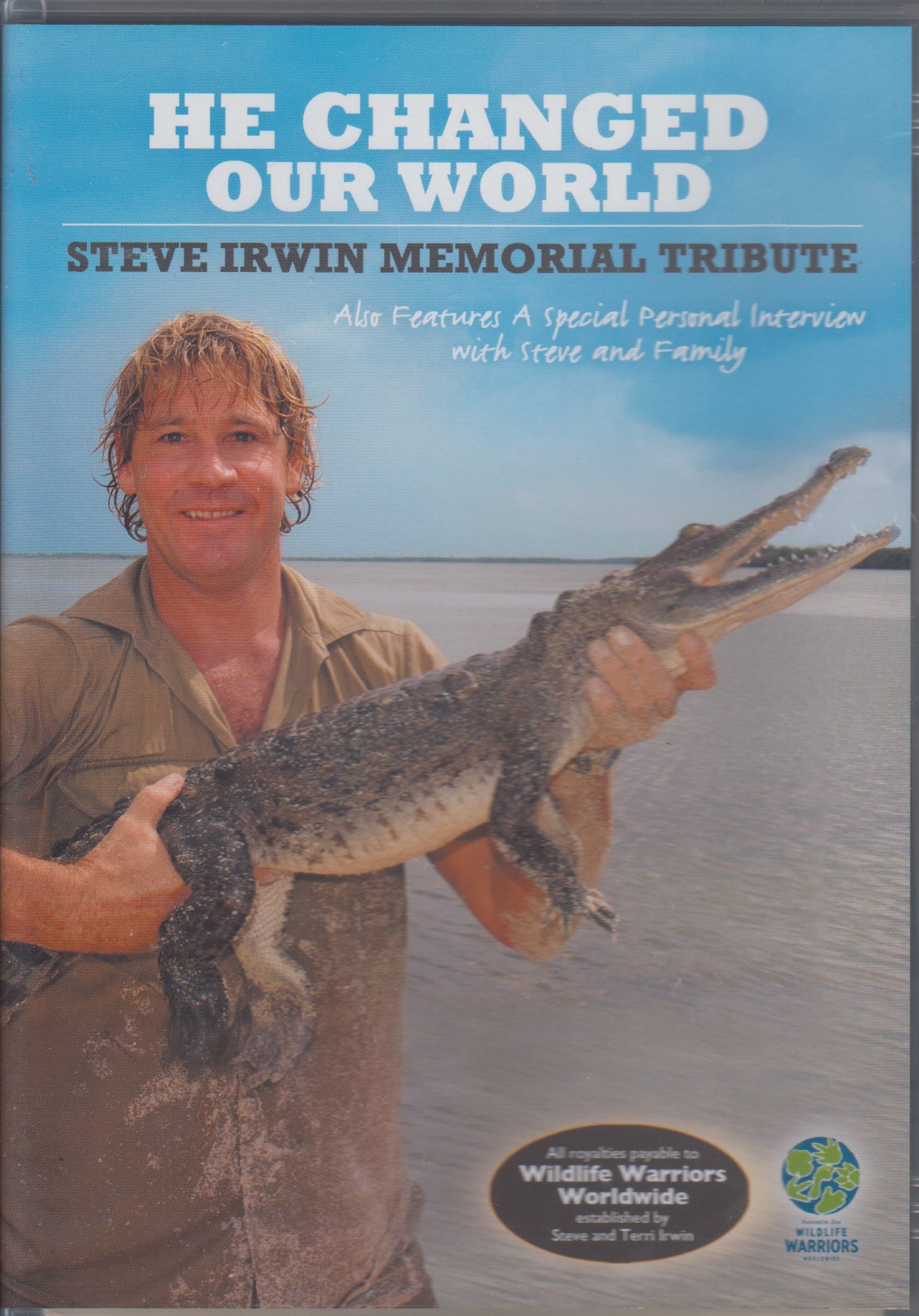 Steve Irwin: He Changed Our World - Steve Irwin Memorial Tribute [DVD ...