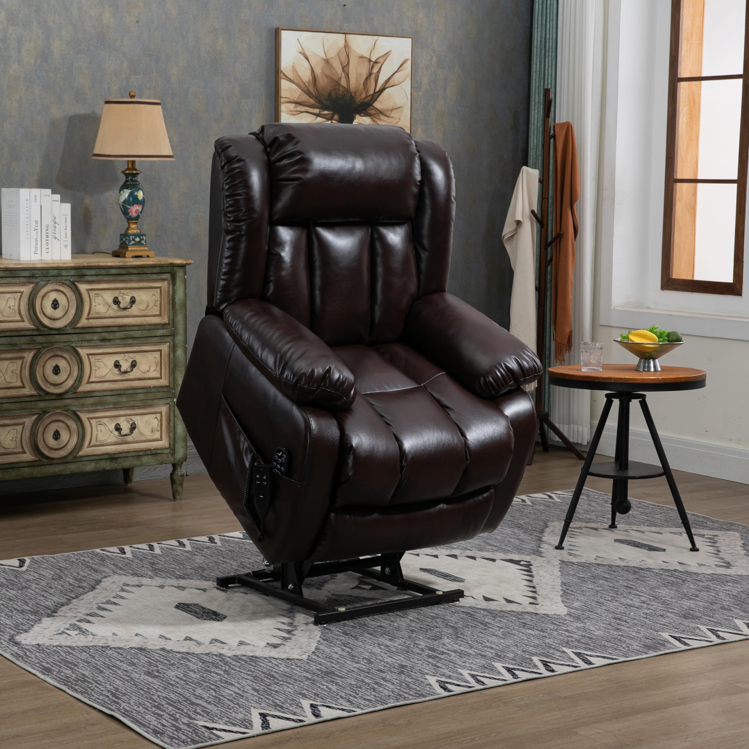 Amazon.com: ERYE Electric Power Lift Chair for Elderly W/Massage and ...