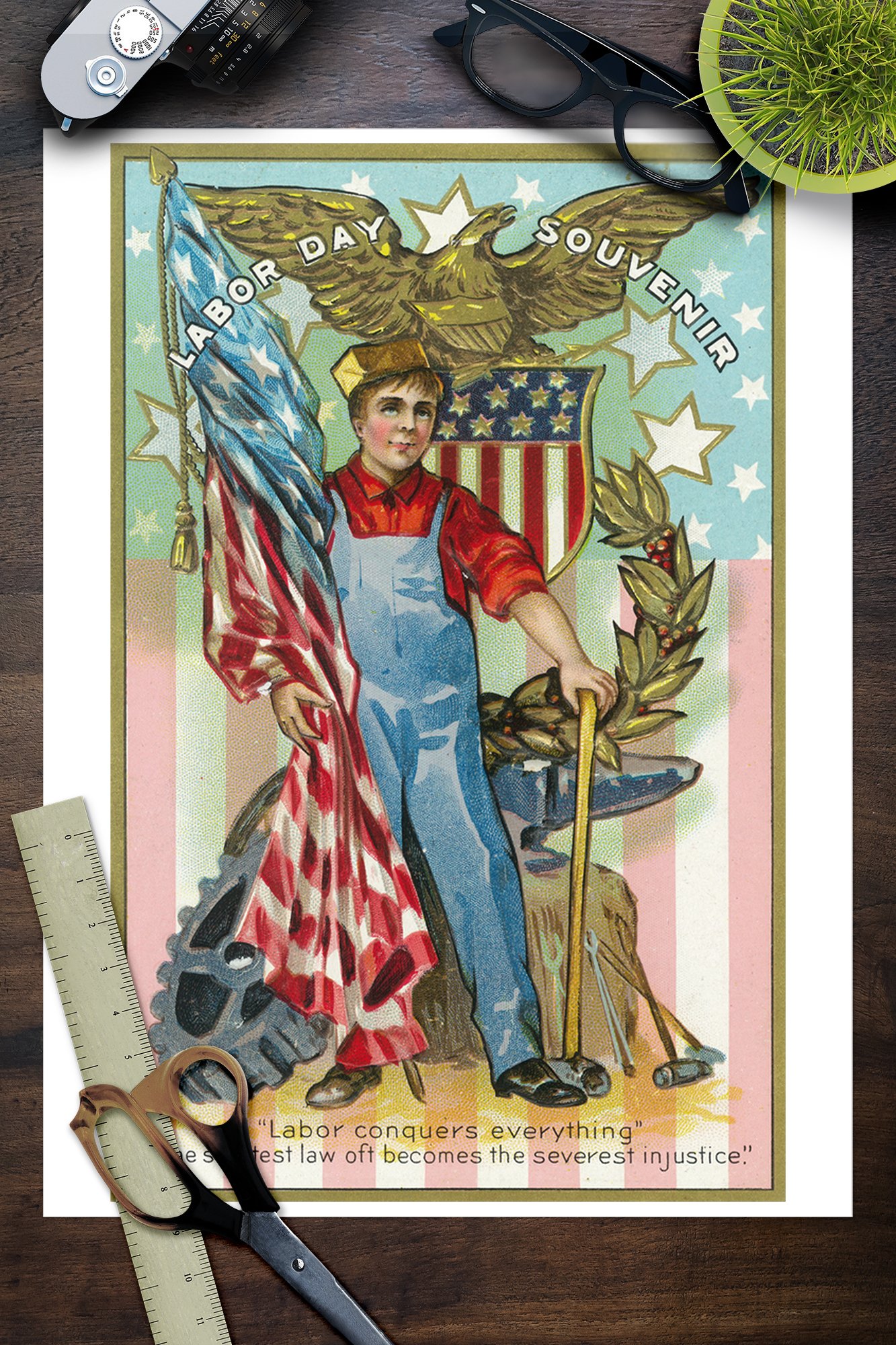Vintage Labor Day Posters
