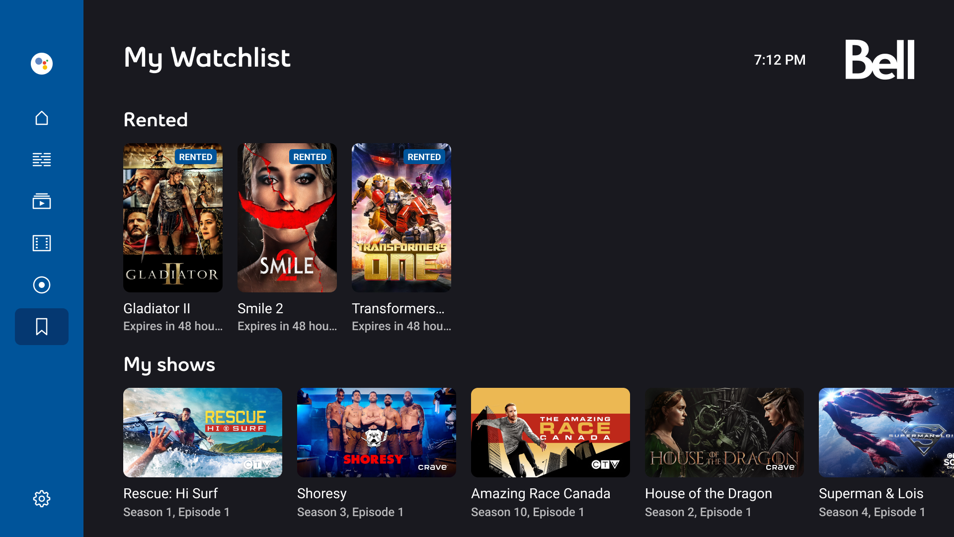 Bell Fibe TV - App on Amazon Appstore