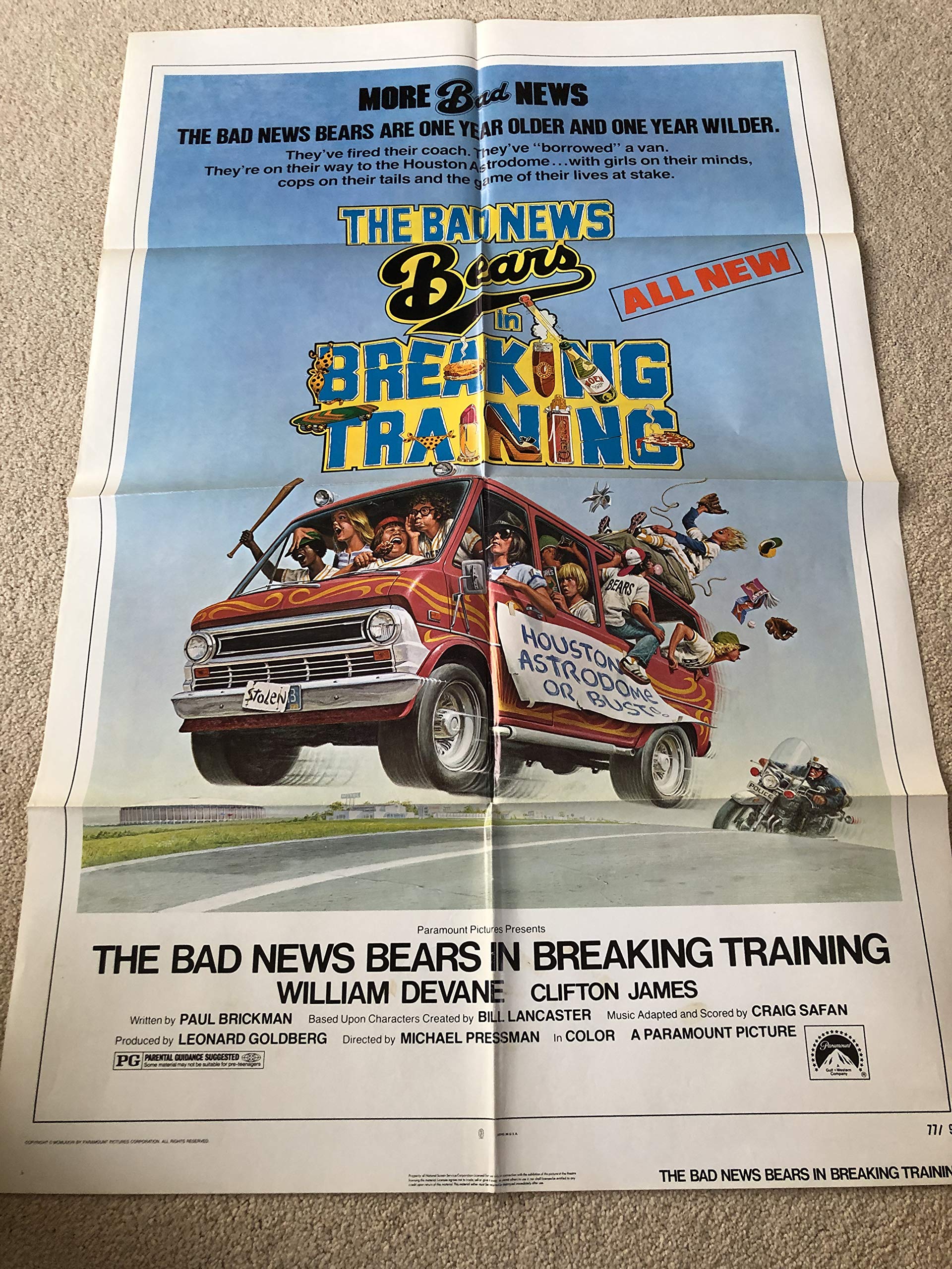 Bad News Bears Poster