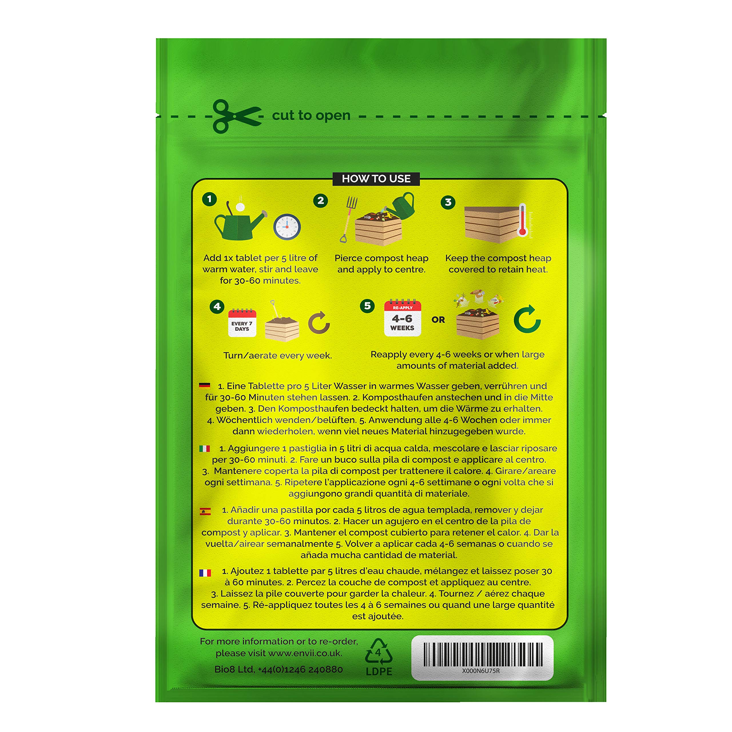 Buy envii Compost Accelerator – Organic Compost Maker & Activator ...