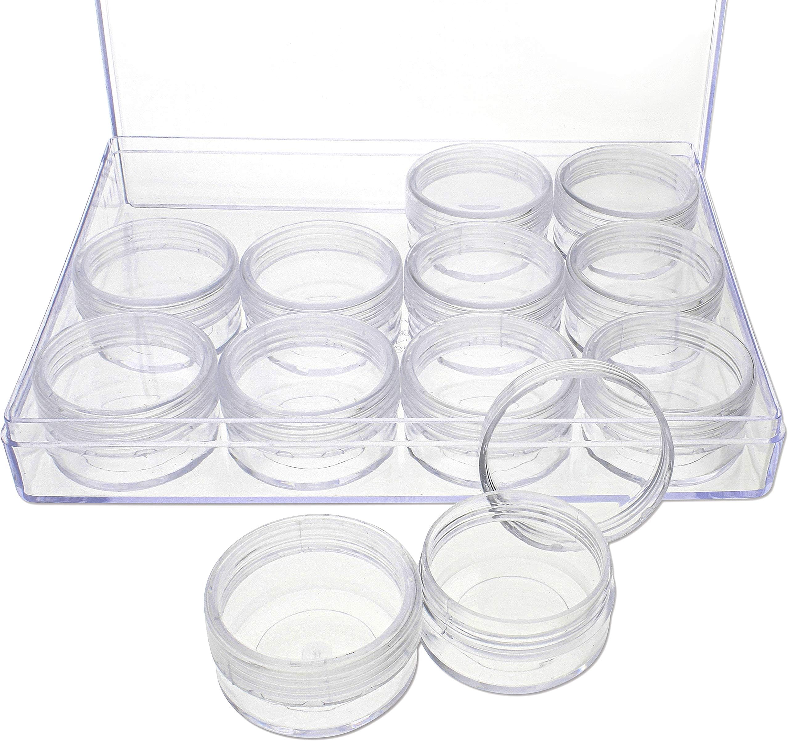 Amazon.com: Duttek Plastic Container, 5 Layer Joint Stackable Round ...