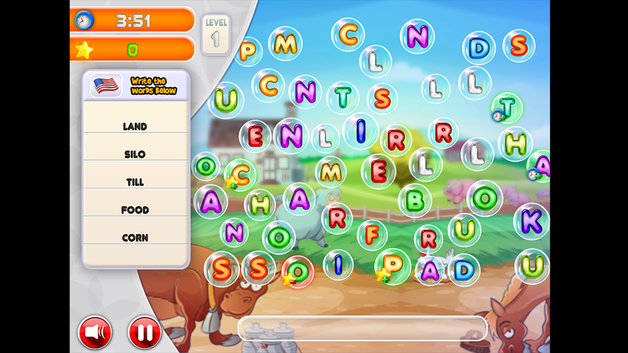 Aplicación CNA 360 Word Bubbles en Amazon Appstore