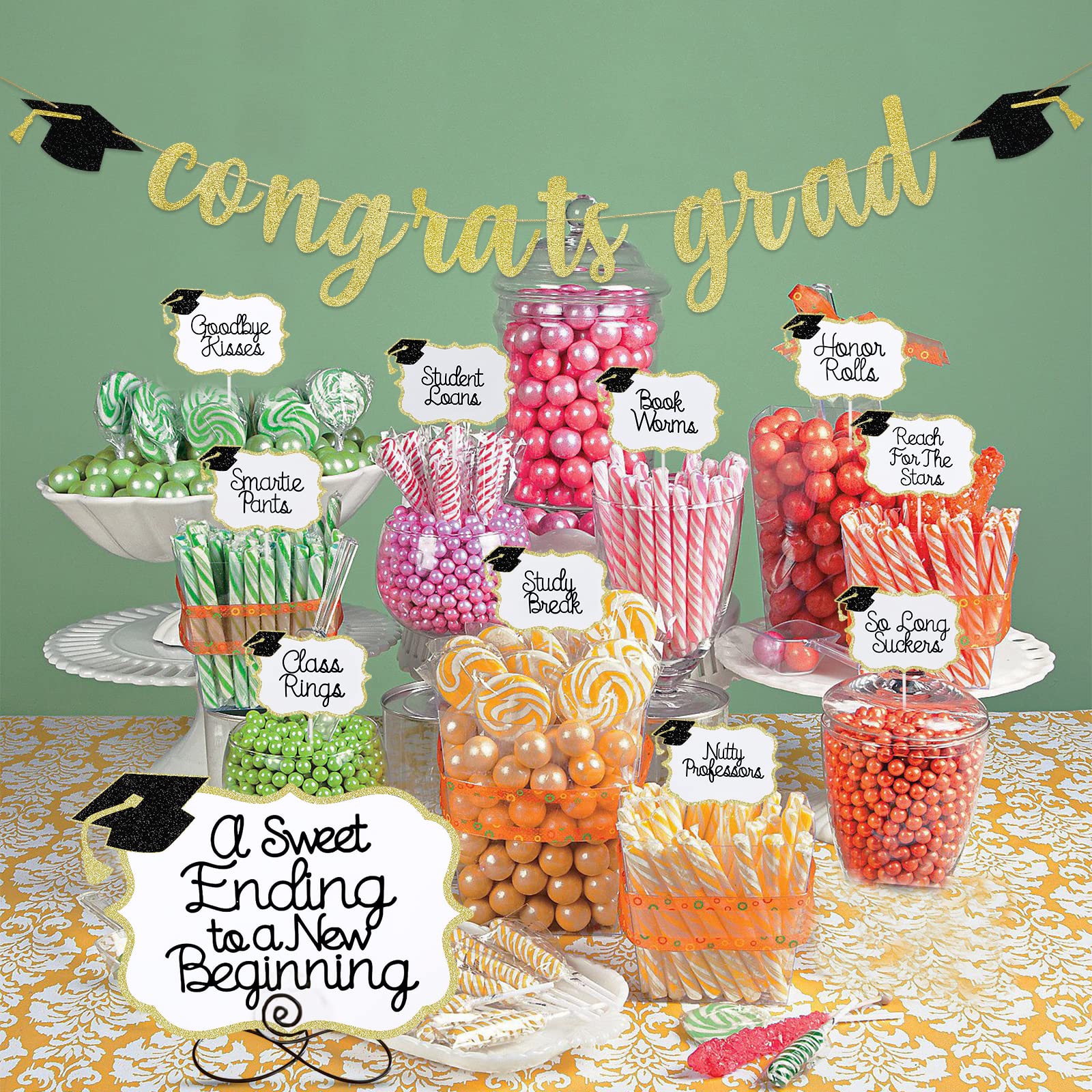 Graduation Theme Candy Station Ideas