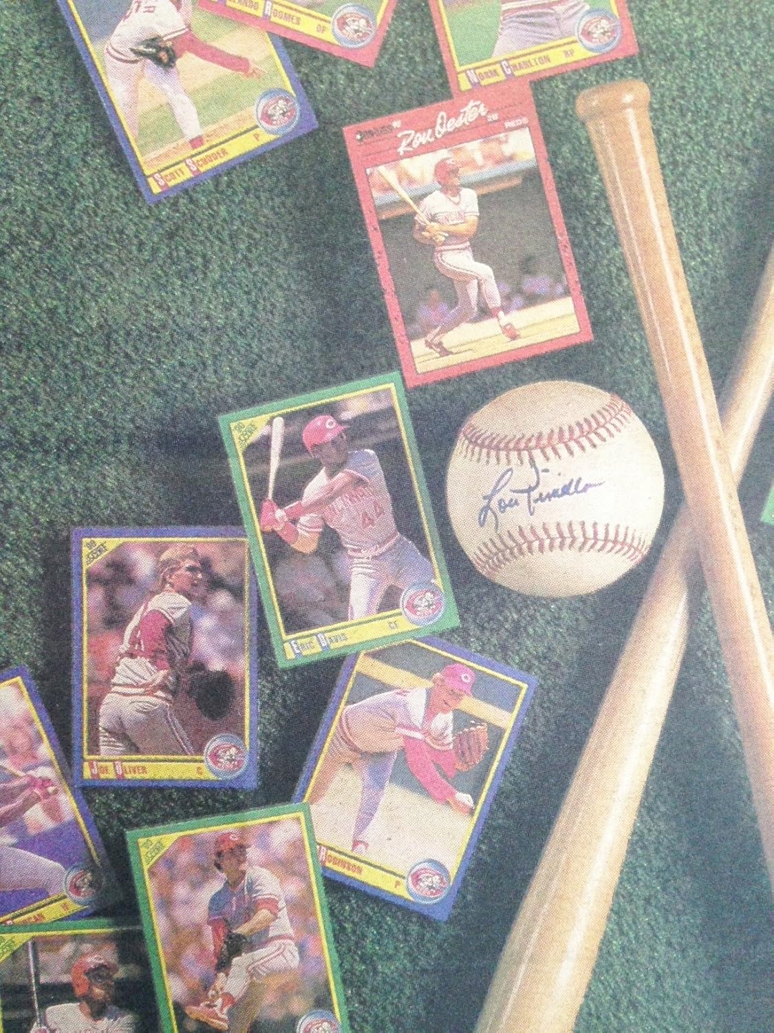 "Reds Report" - Official Newspaper of Cincinnati Reds - 1990 Baseball ...