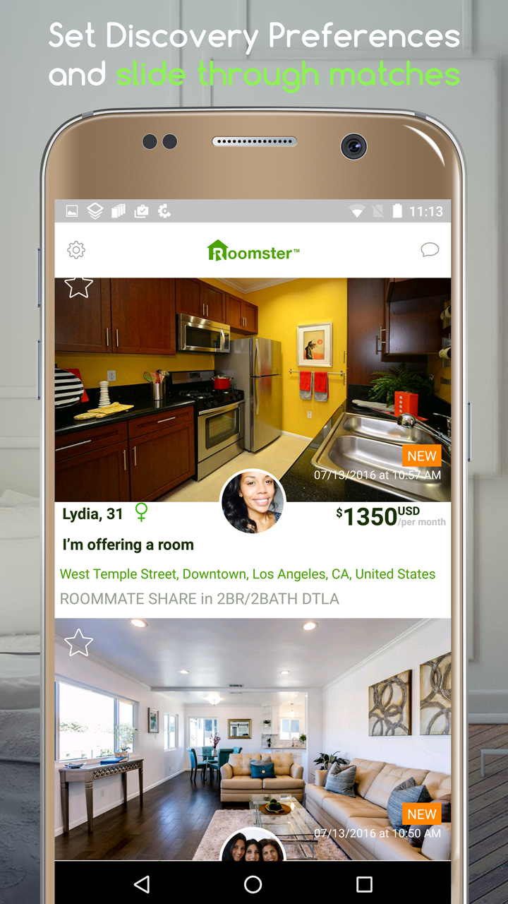 Roomster - Roommates , Roommate Finder & Room shares - App on Amazon ...