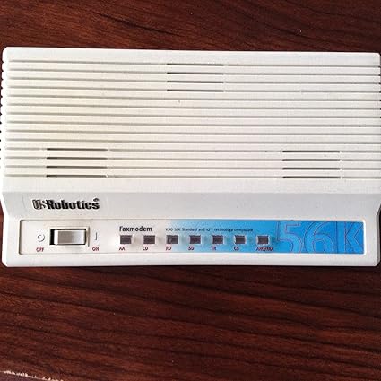 Amazon.com: U.S. Robotics 005686-03 56K V.90 External Fax Modem ...