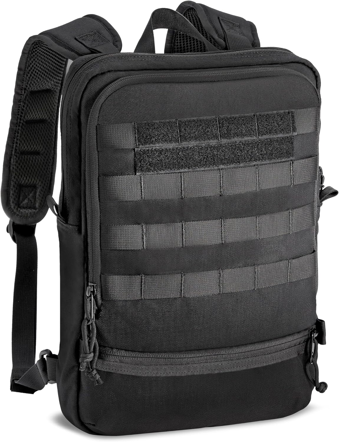 Amazon.com: Cargo Works® 15" Black Tactical Laptop Backpack For Men ...