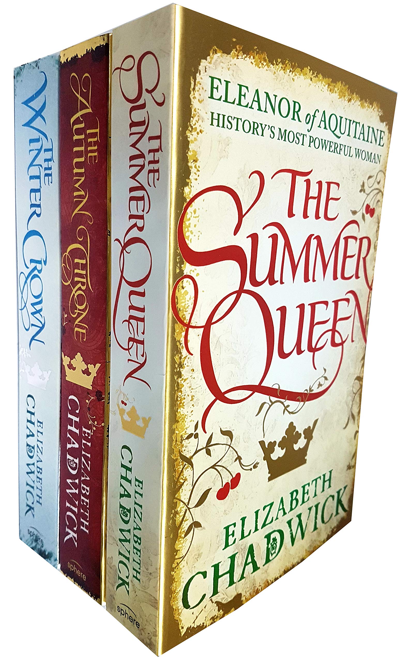 Eleanor of Aquitaine trilogy Books Collection Set By Elizabeth Chadwick ...