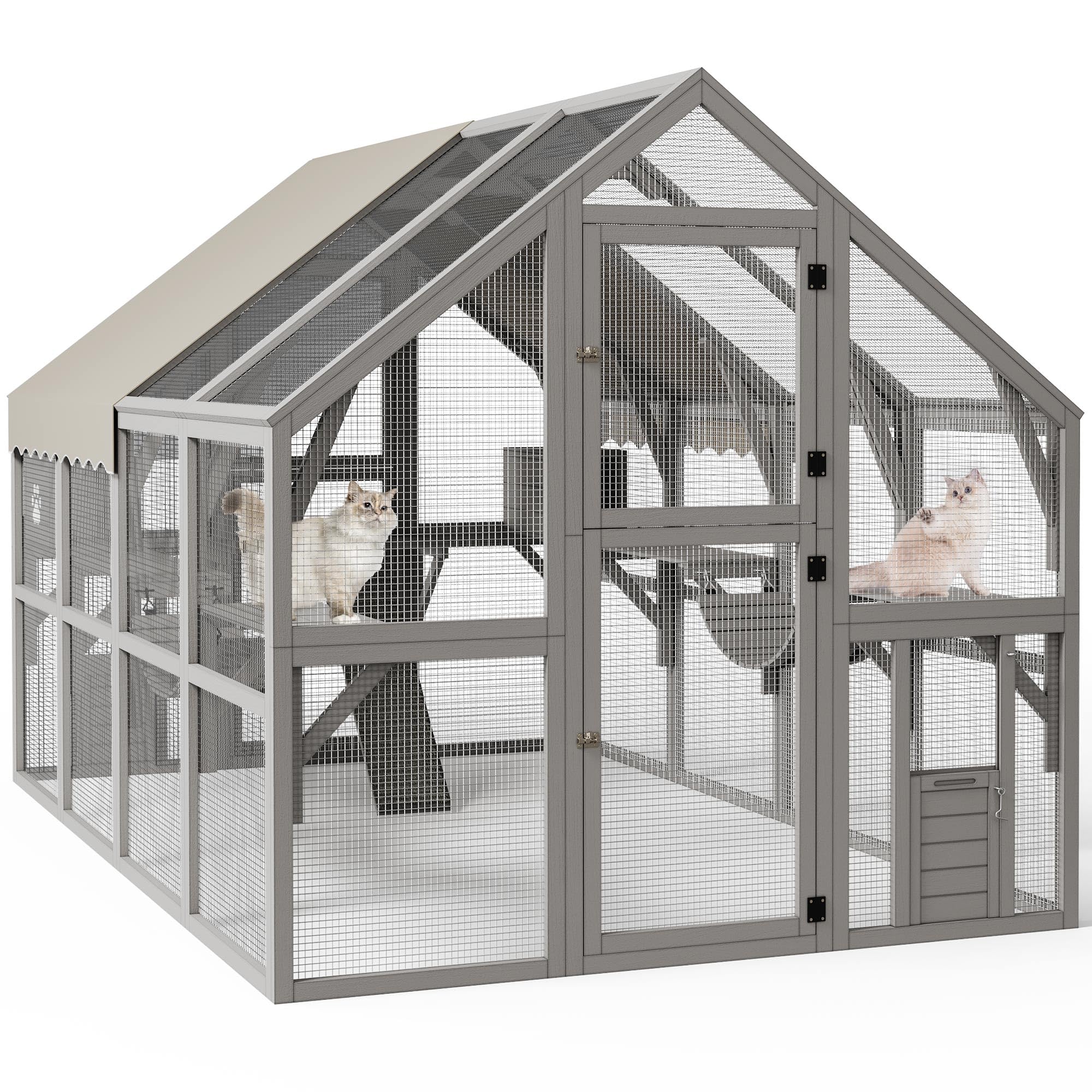 Snapklik.com : YITAHOME Catio Cat Enclosure 56ft Large Walk In Cat Cage ...