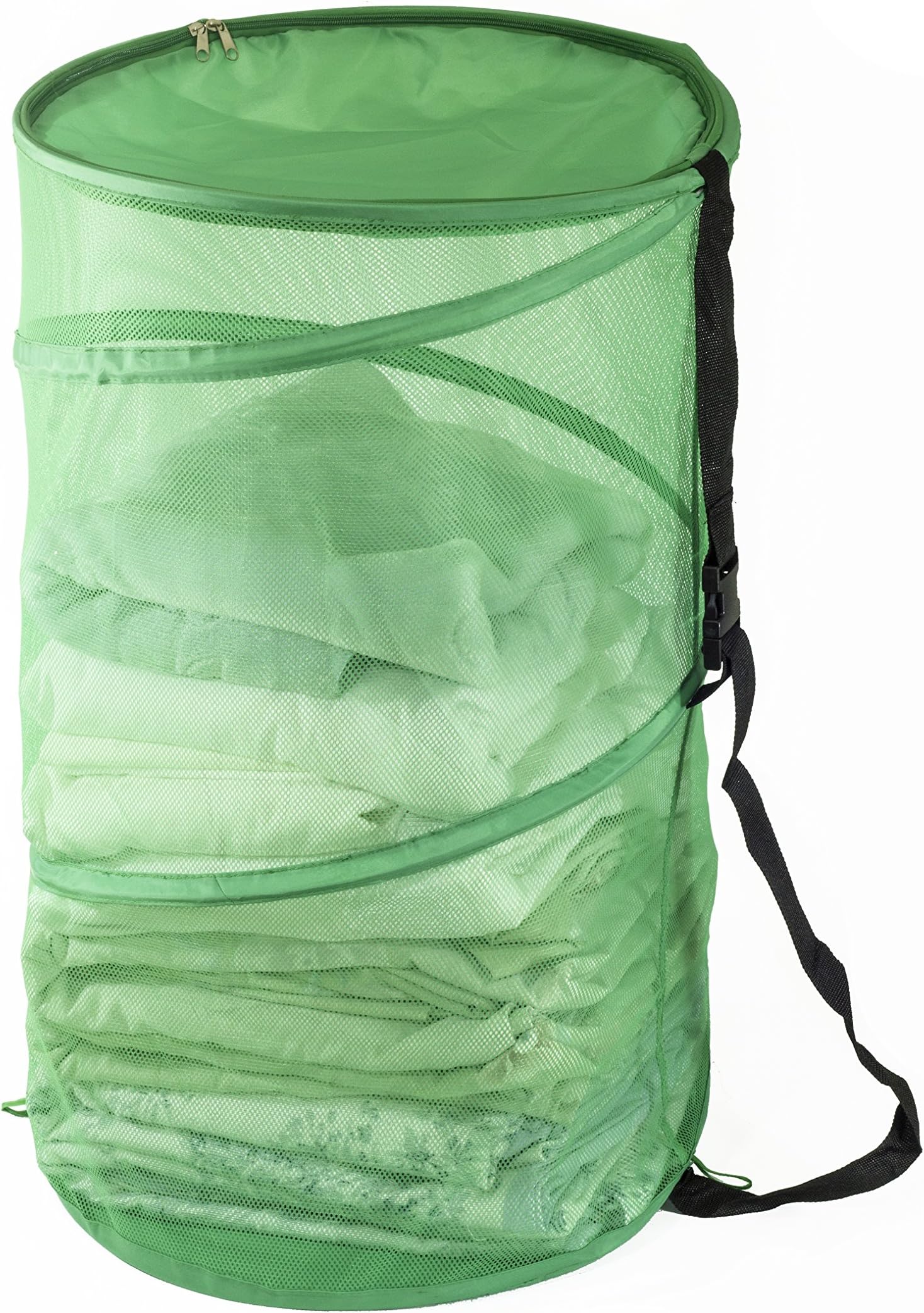 Amazon.com: Maypes Collapsible Wire Mesh Laundry Hamper, Green, 18"W x ...