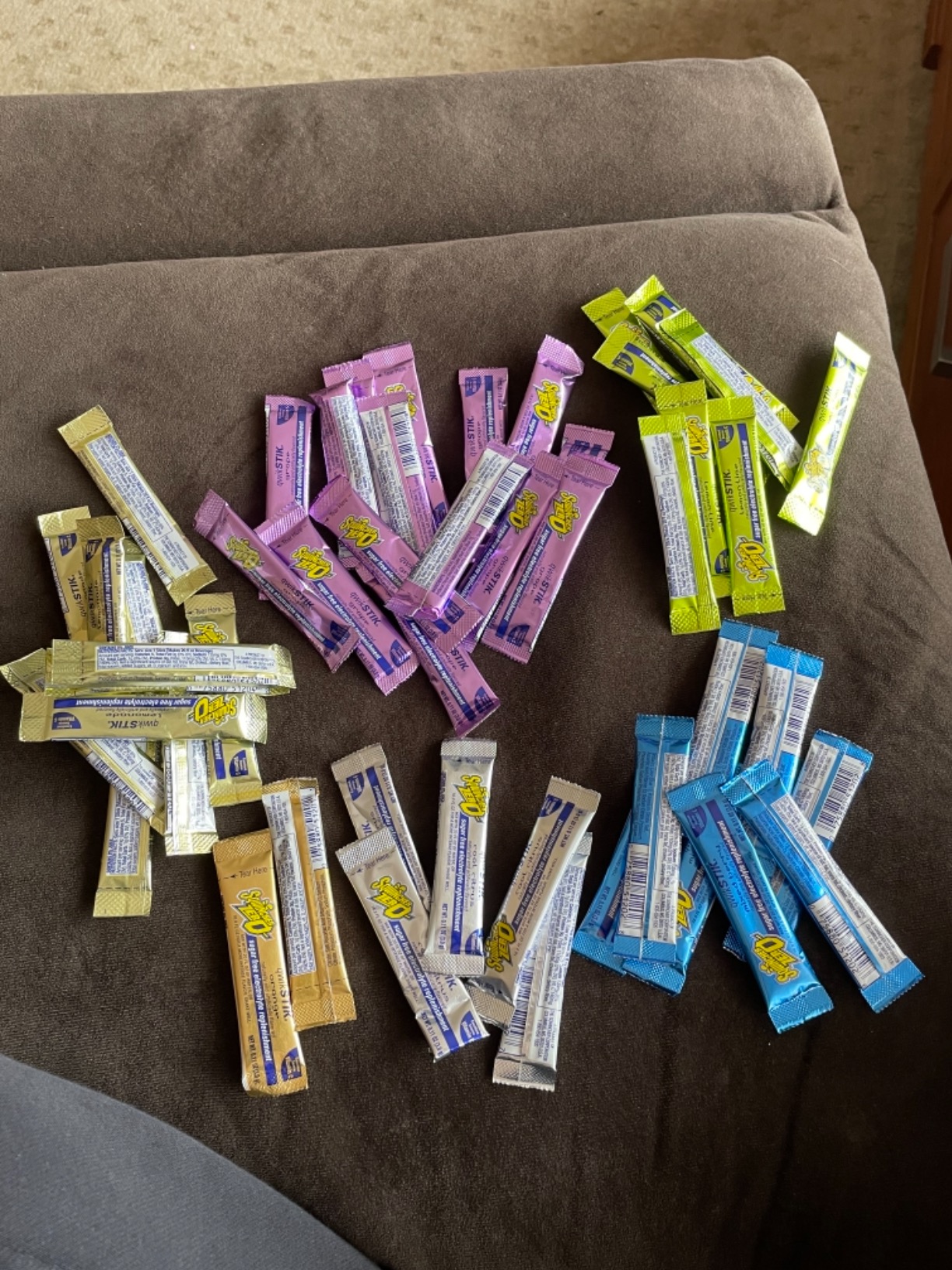 Sqwincher Qwik Stick Pre-Mix Hydration Drink Powder, Assorted Flavours ...