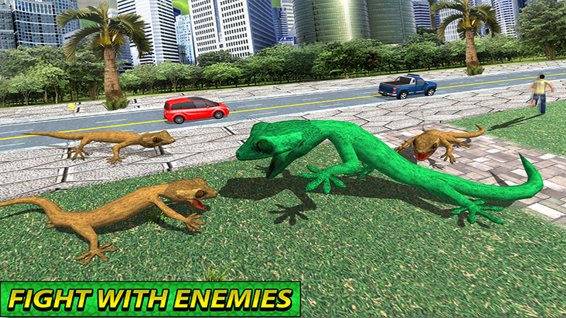 Monster Lizard Simulator: City Battle - App on Amazon Appstore