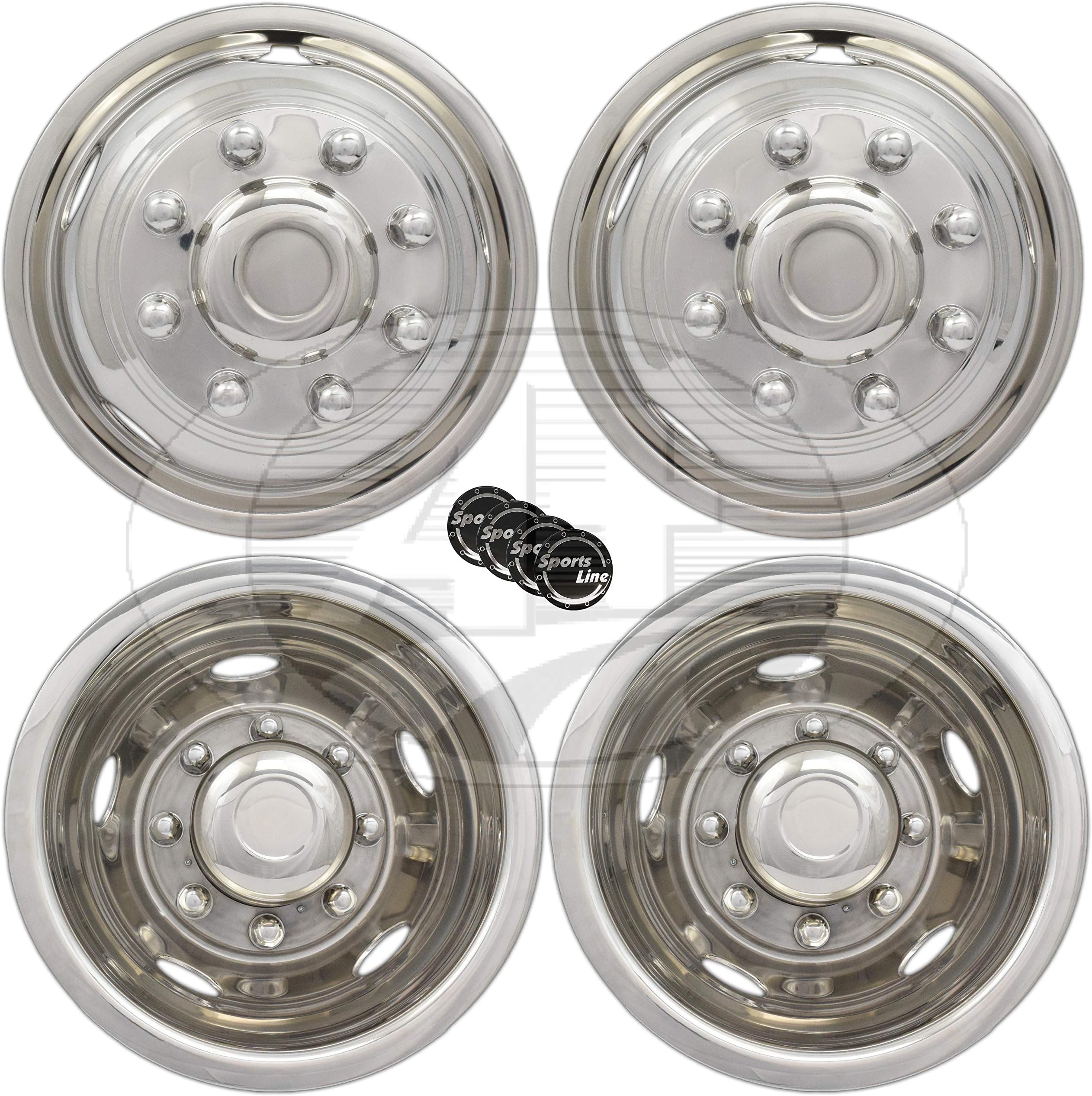 Amazon.com: A+ 17" Stainless Steel Wheel Simulator Dually rim liner ...