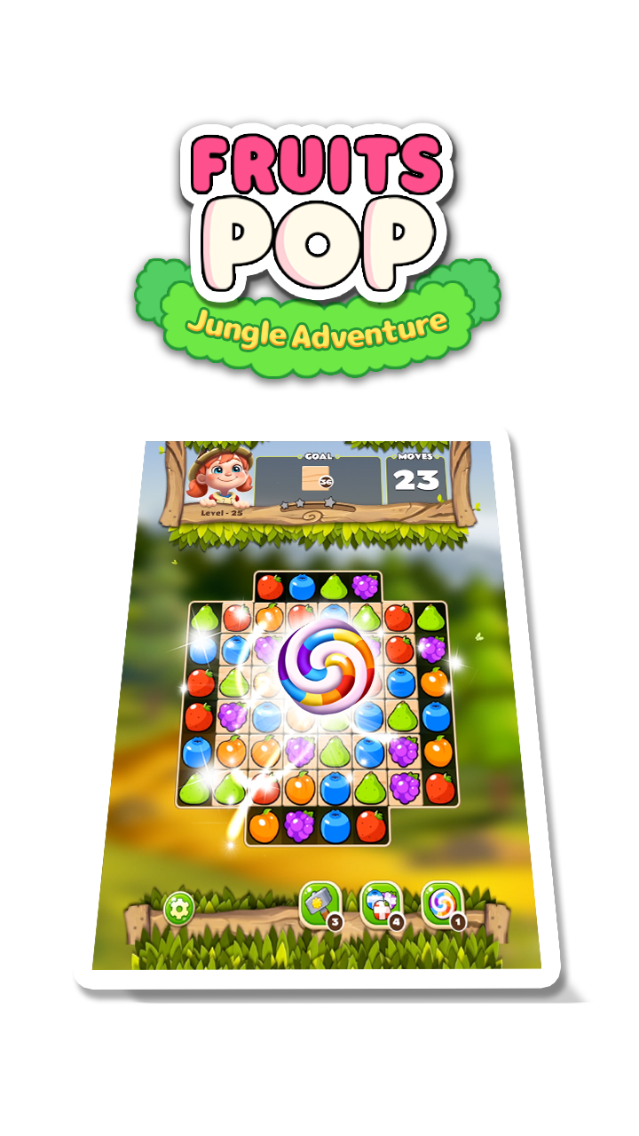 Fruits POP - Jungle Adventure:www.amazon.com:Appstore for Android