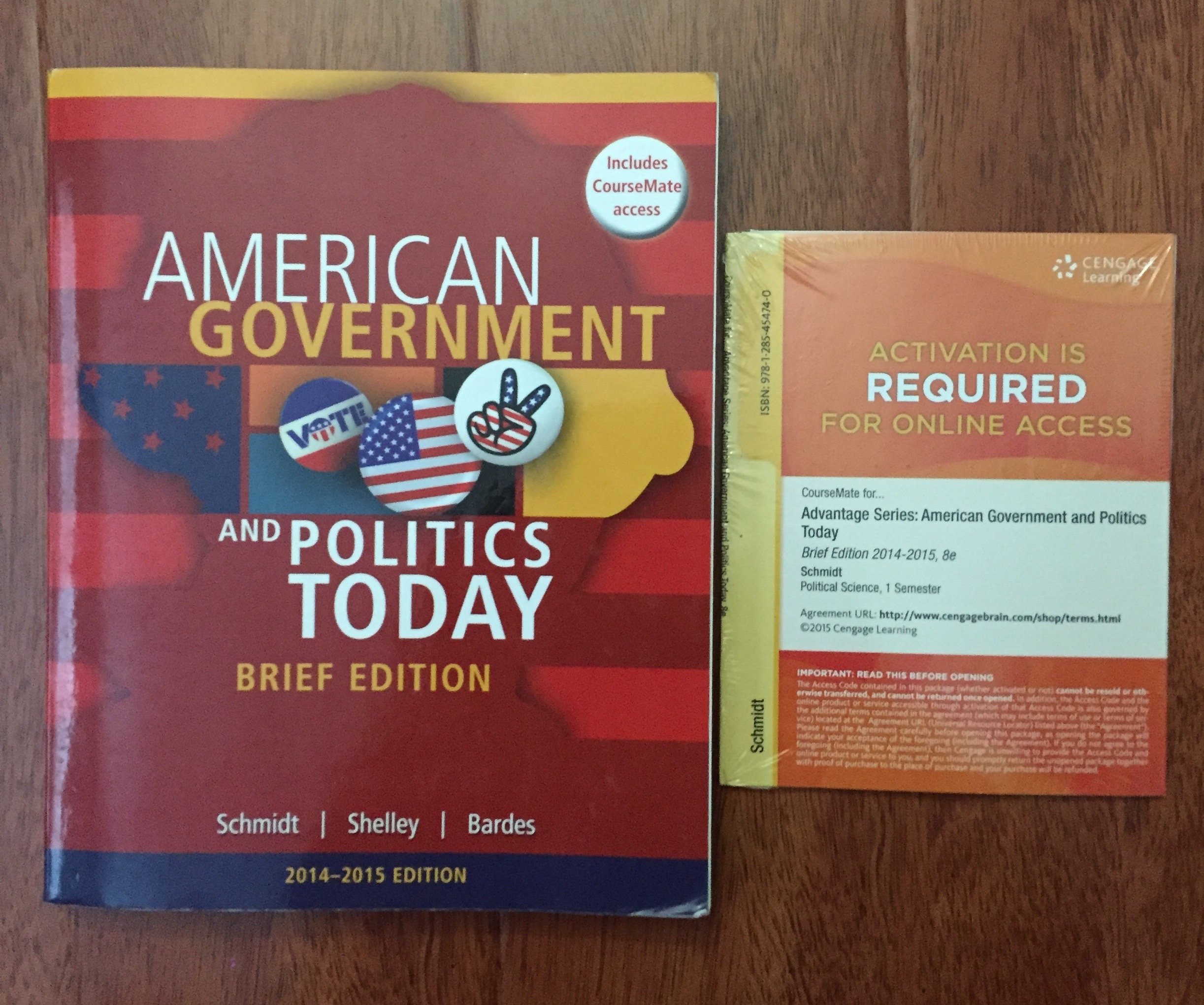 Cengage Advantage Books: American Government and Politics Today, Brief ...