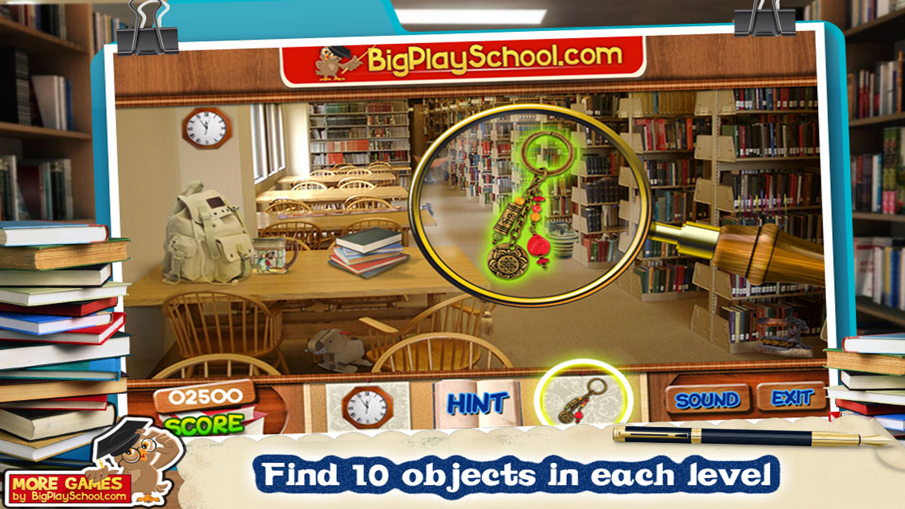 #25 - County Library - New Free Hidden Object Games - App on Amazon ...