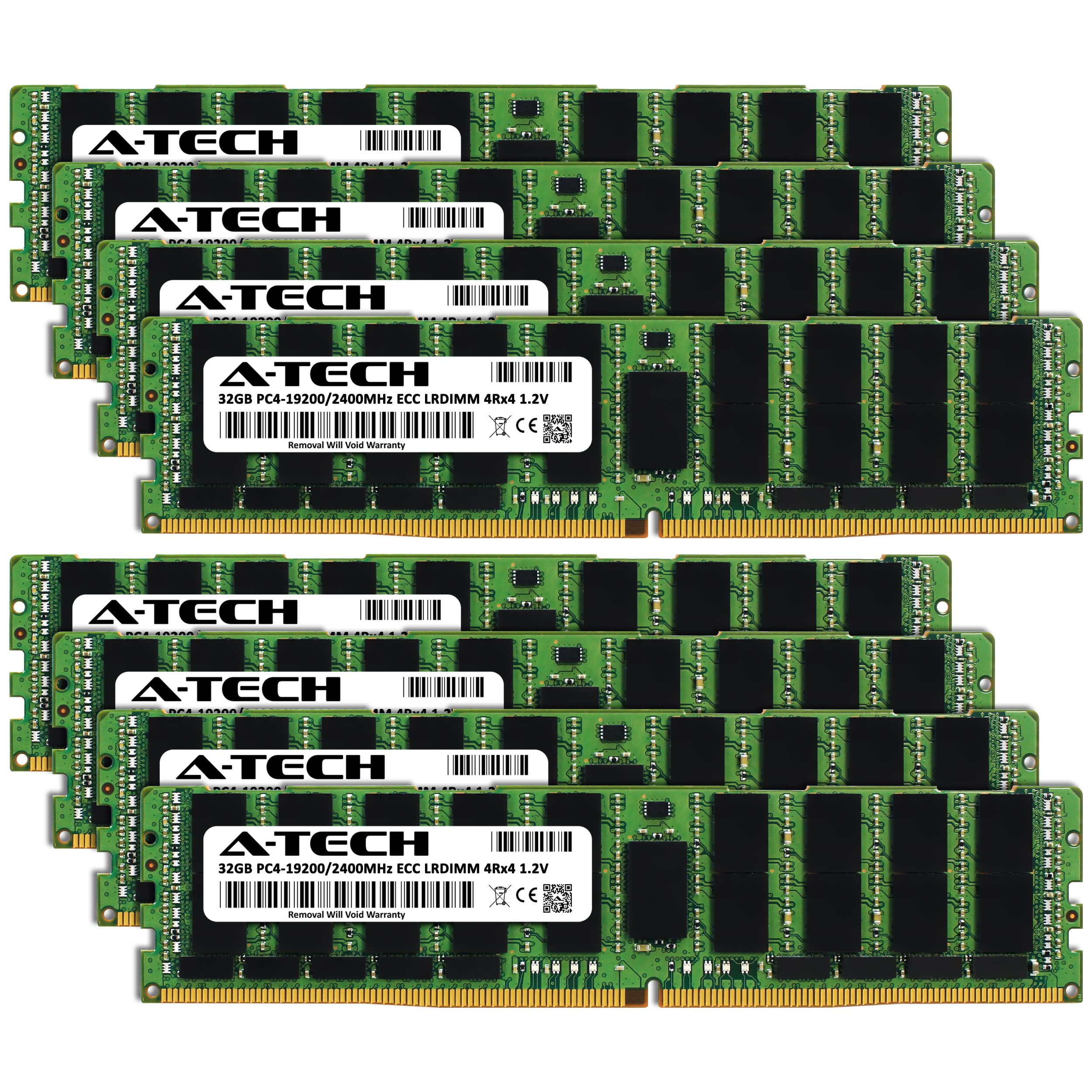 A-Tech 256GB Kit (8x32GB) RAM for Cisco UCS B260 M4 (DDR4), B460 M4 ...