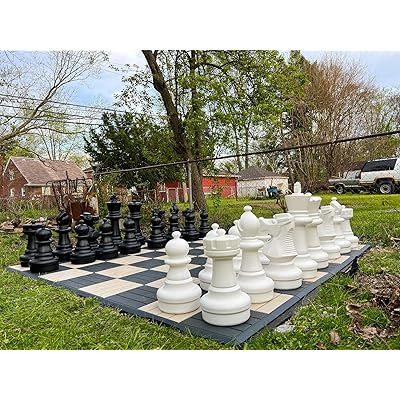 MegaChess Giant Chess Set Game with 25 Tall King - UAE | Ubuy