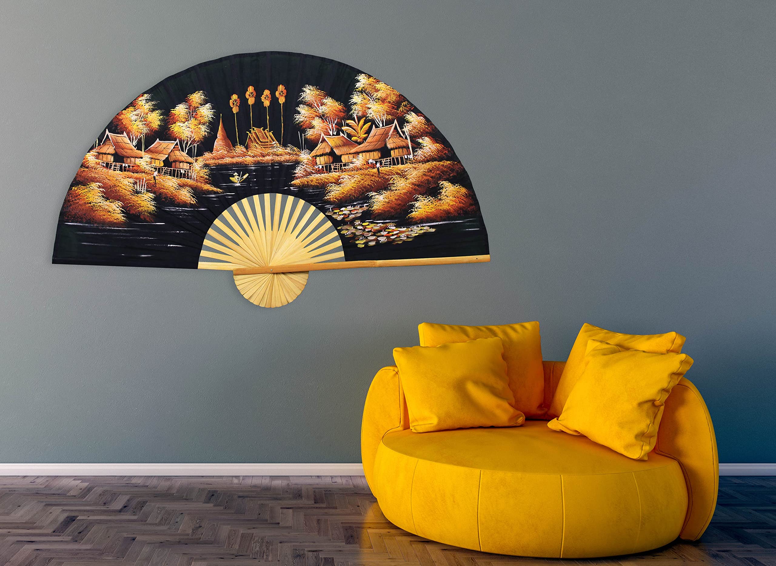 19th Century Asian Wall Fans