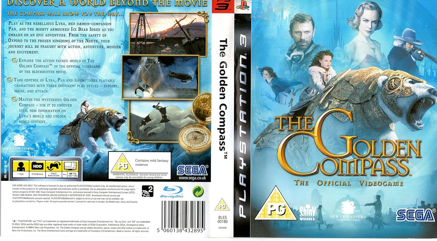 The Golden Compass (PS3) : Amazon.co.uk: PC & Video Games