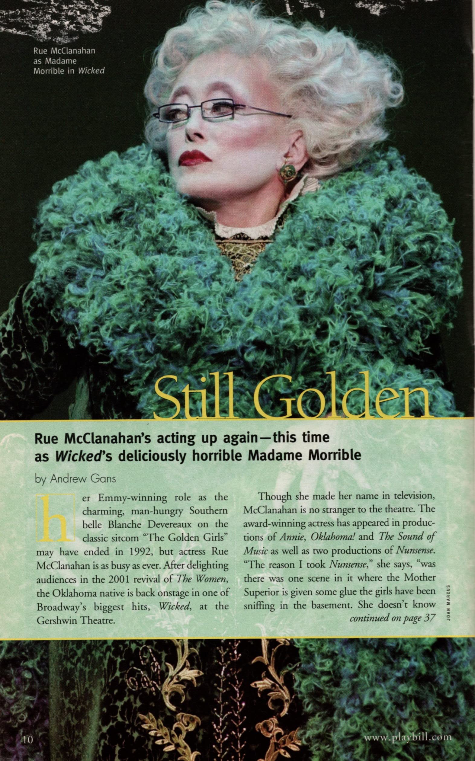 Madame Morrible Rue Mcclanahan