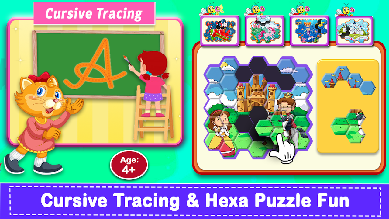 Kindergarten Kids Learning - 100 Educational Games:Amazon.com:Appstore ...