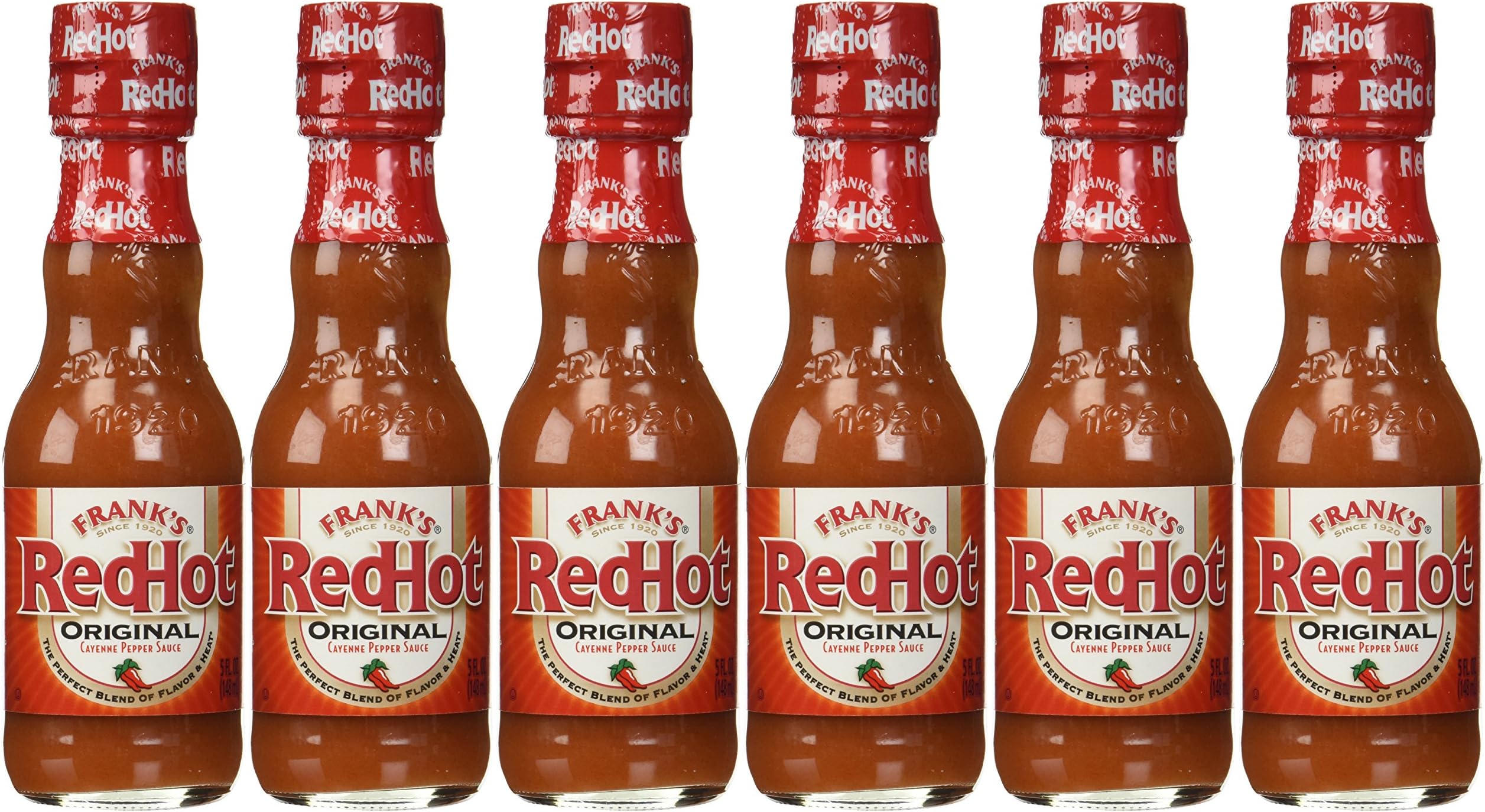 Amazon.com : Frank's RedHot Original Cayenne Pepper Sauce, 5 oz ( 3 ...