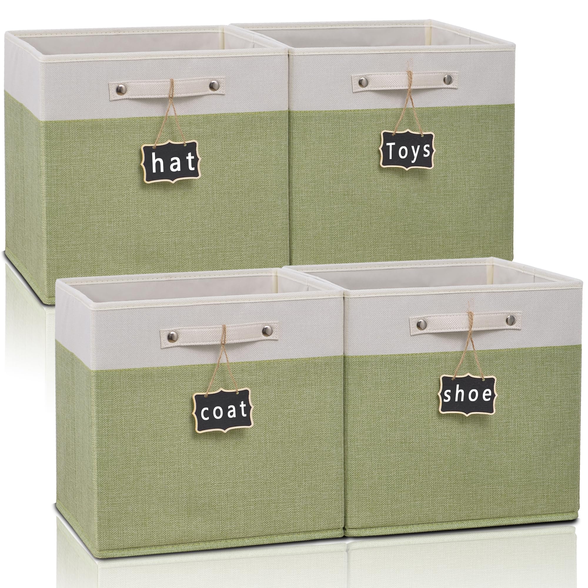 Amazon.com - 12 x 12 storage cubes,Collapsible Fabric Storage Cubes ...