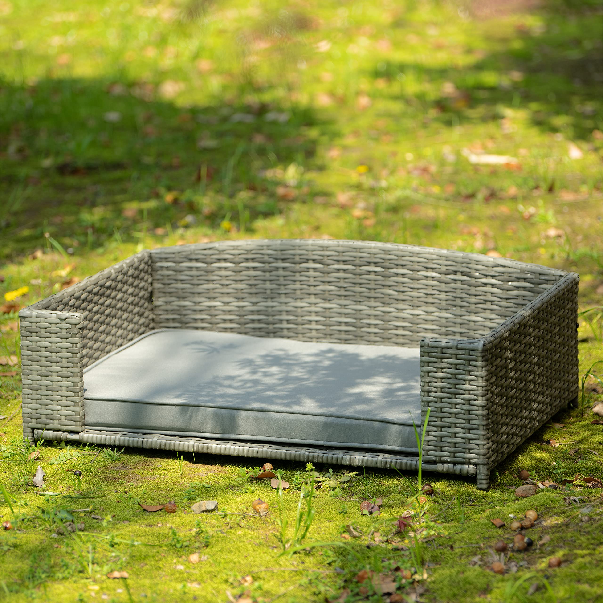 Dog Bed, Pet Couch for Large Medium Sized Pet Enclosures, Outdoor ...