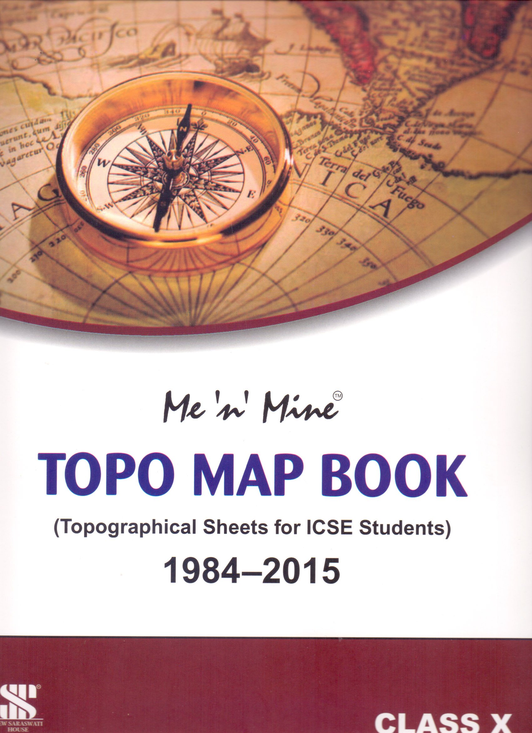 Me n Mine Topo Map Book (Topographical sheet for ICSE students) 1983 ...