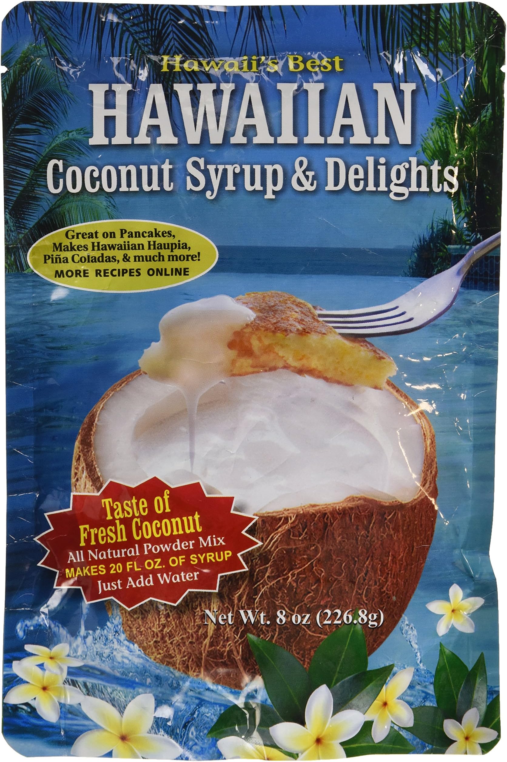 Amazon.com : Hawaiian Sun Premium Coconut Syrup : Grocery & Gourmet Food