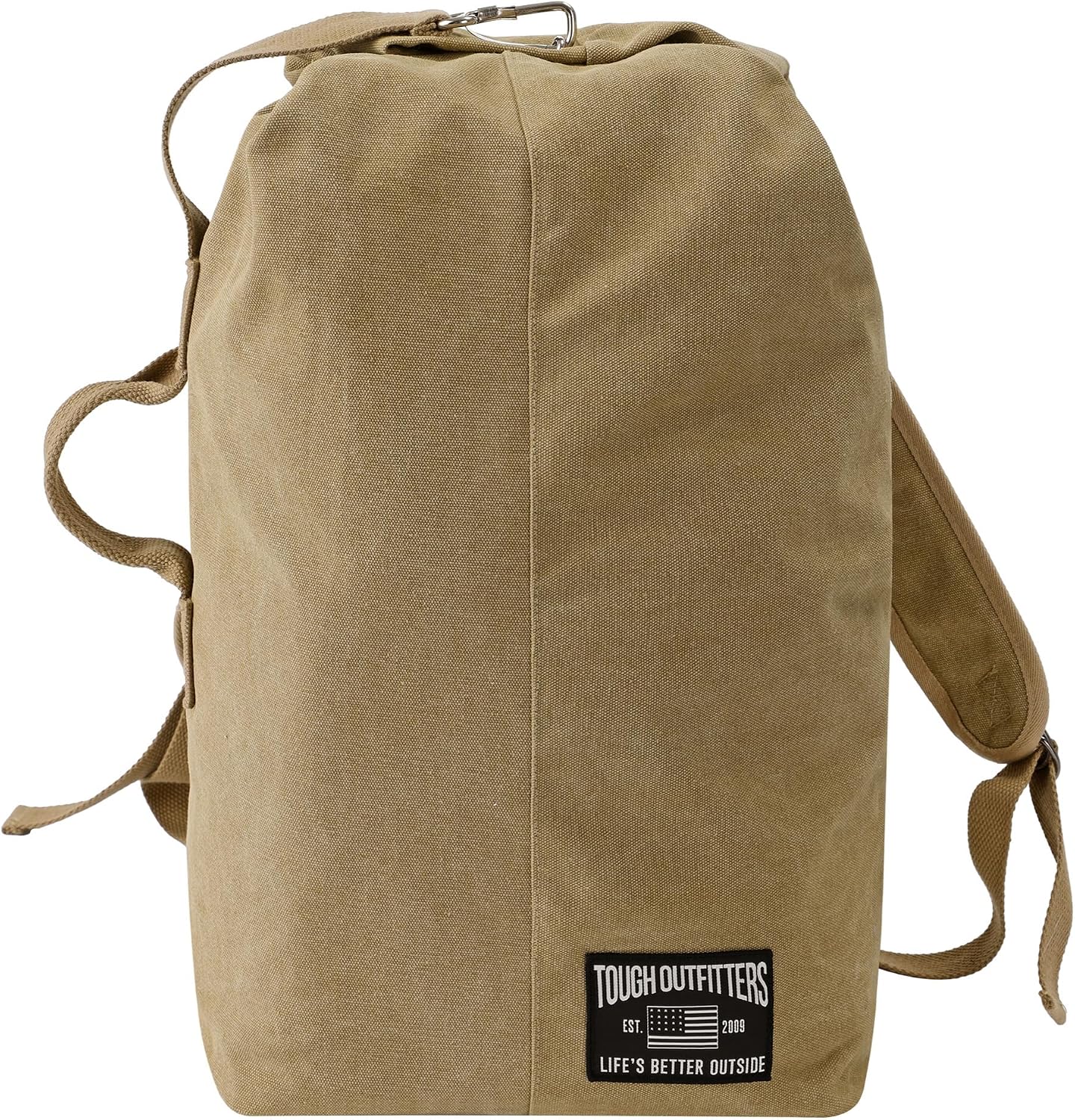 Amazon.com | Tough Outfitters Military Duffle Bag - Canvas Duffle Bag ...
