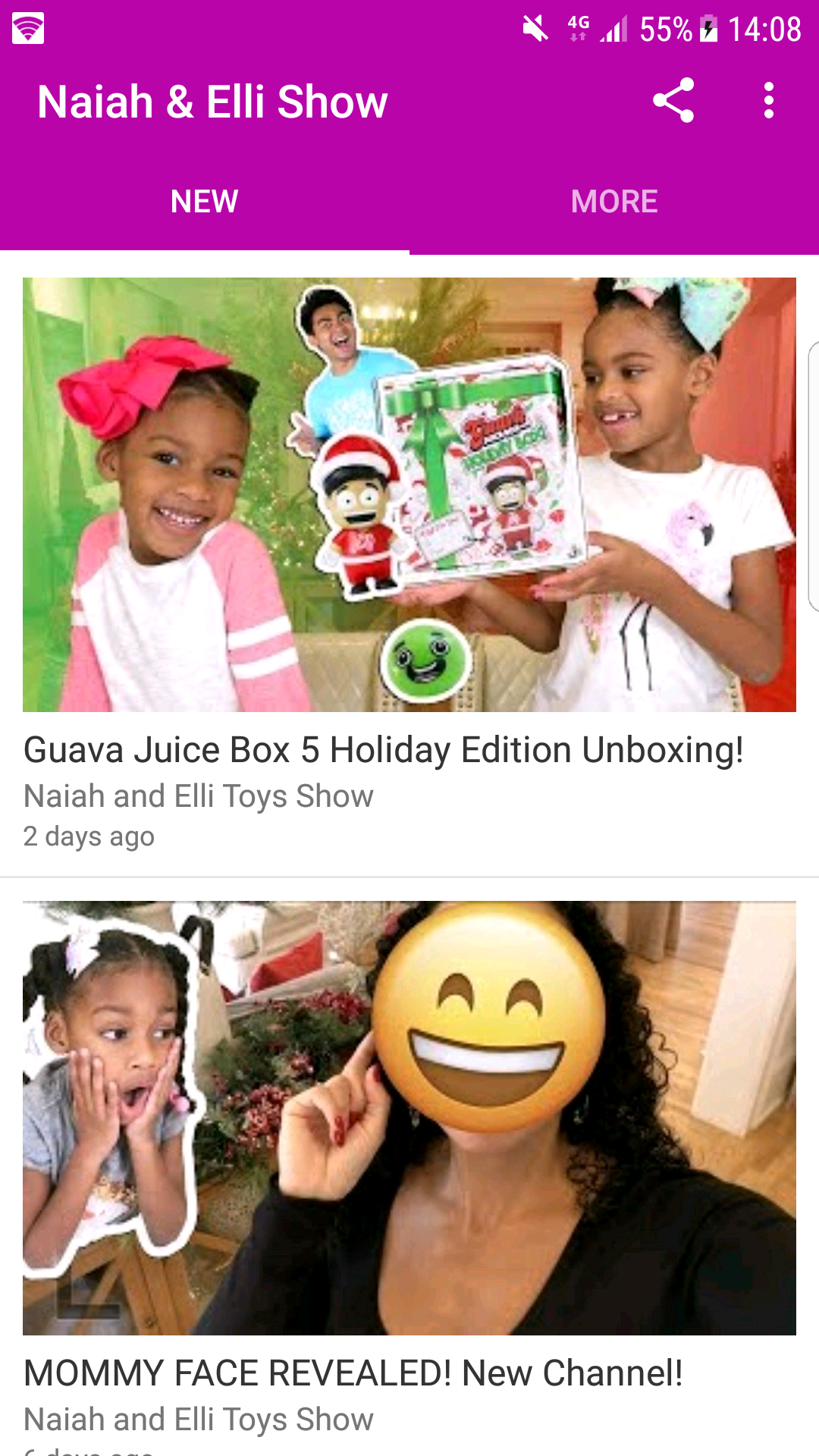 Naiah and Elli Toys Show - App on the Amazon Appstore