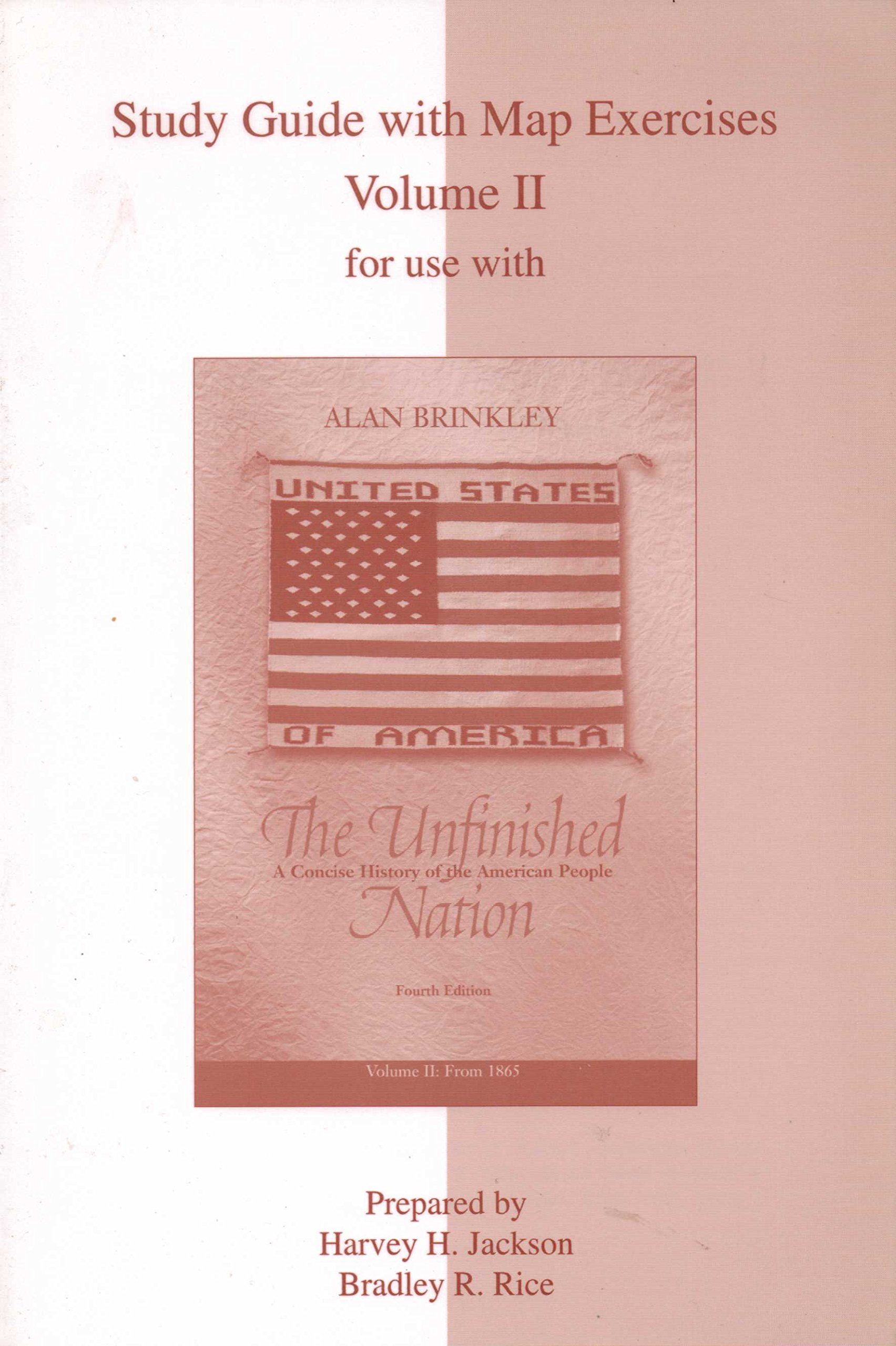 Amazon.com: The Unfinished Nation, Fourth Edition, Study Guide, Vol. 2: ...