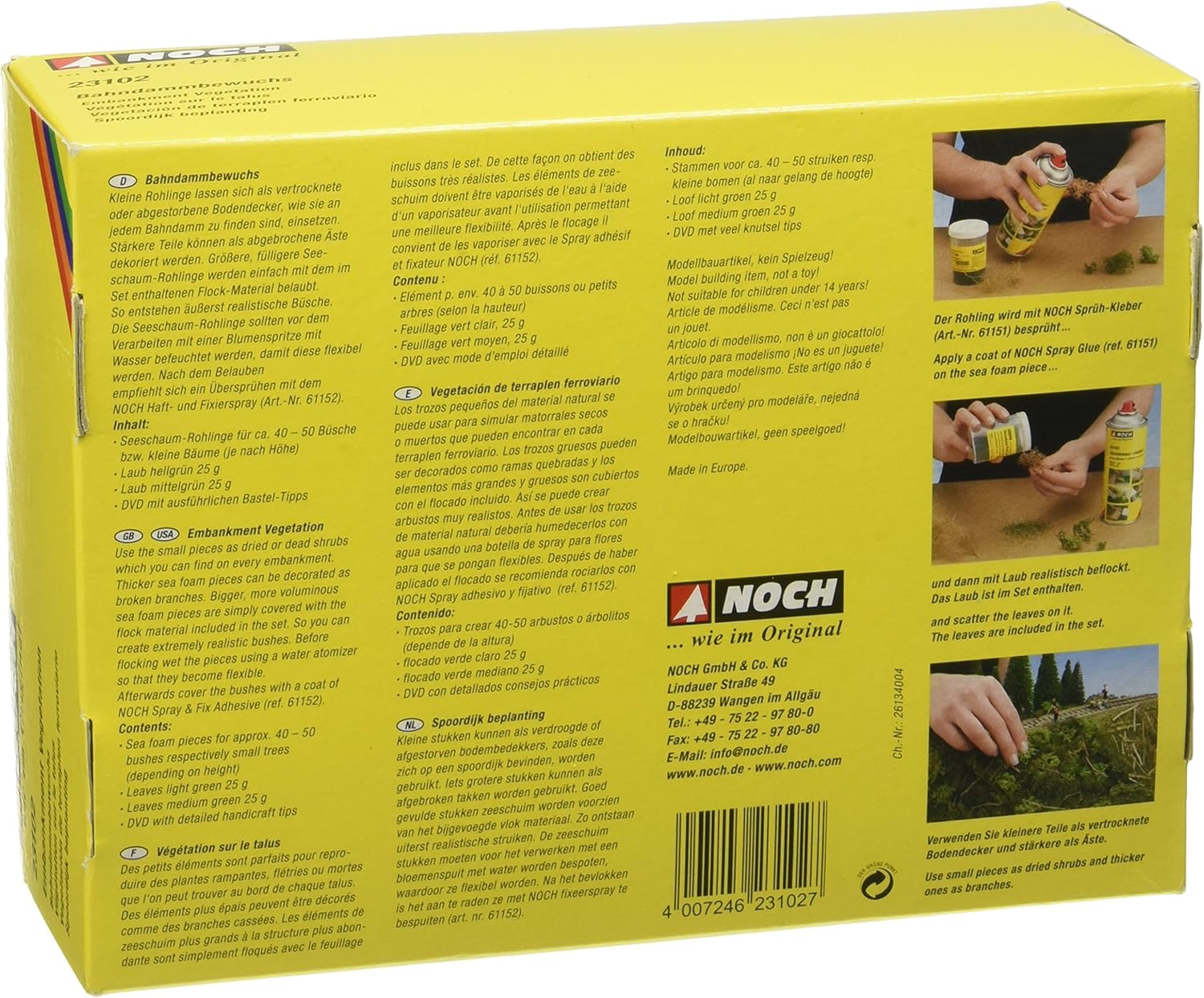 Noch 23102 Embankment Vegetation Landscape Modelling – TopToy