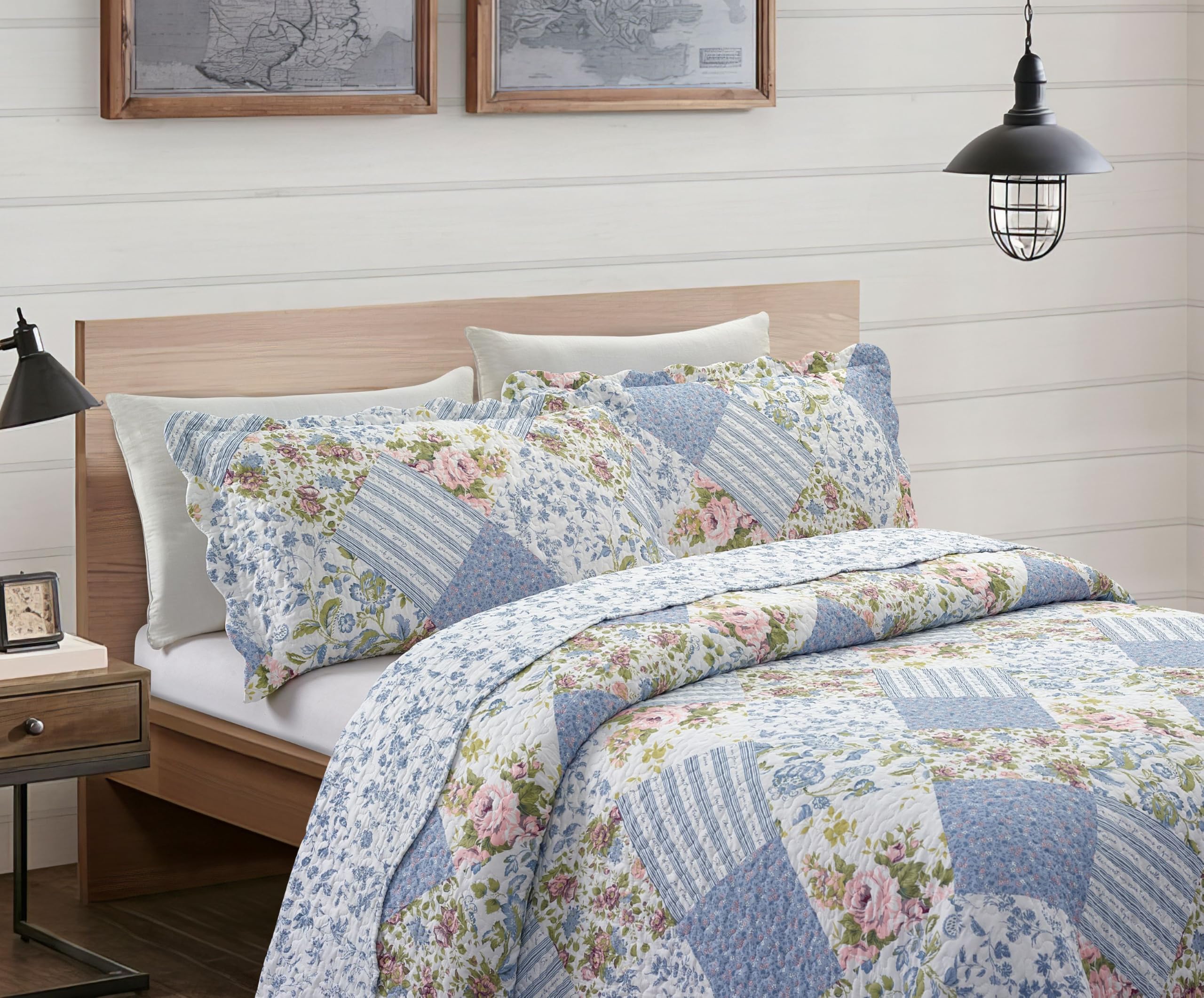 Patchwork Full Comforter Set